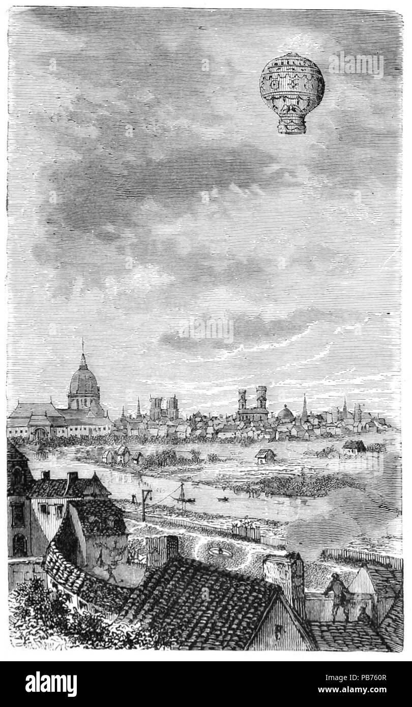 1867 paris balloon hi-res stock photography and images - Alamy