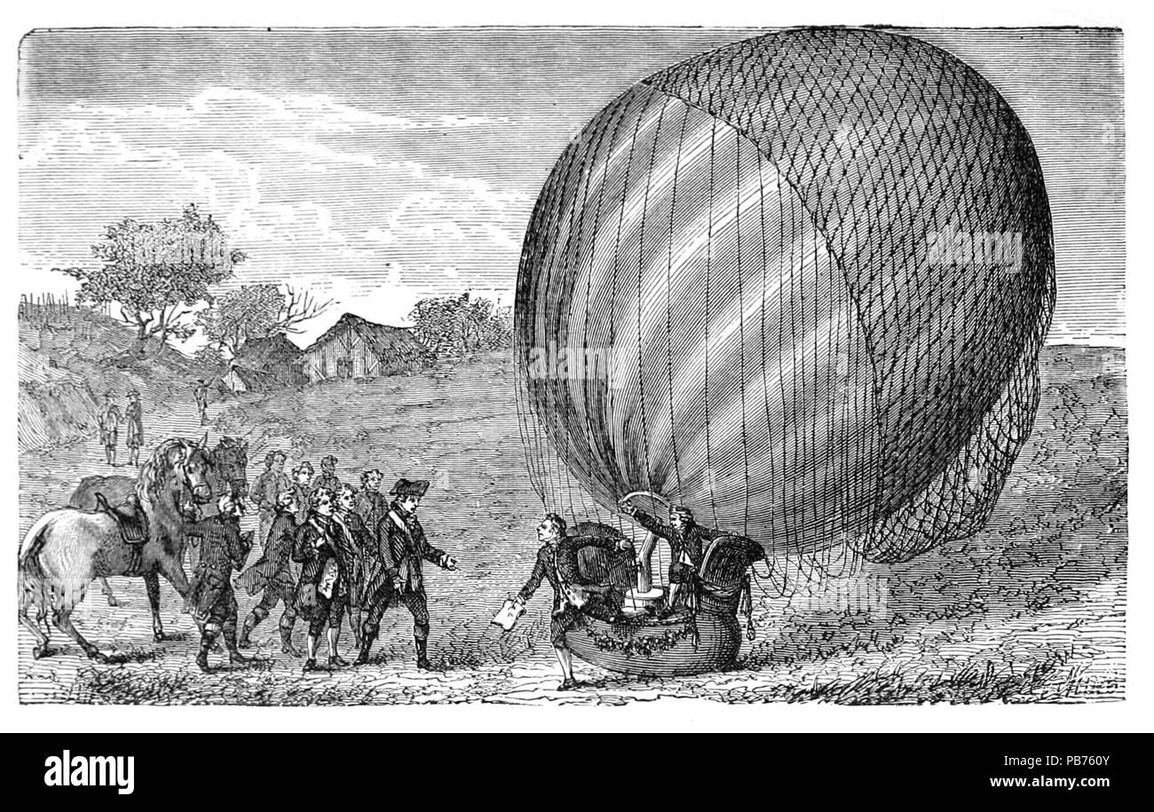 1867 Wonderful Balloon Ascents, 1870 - Monsieur Charles and the Duke of ...