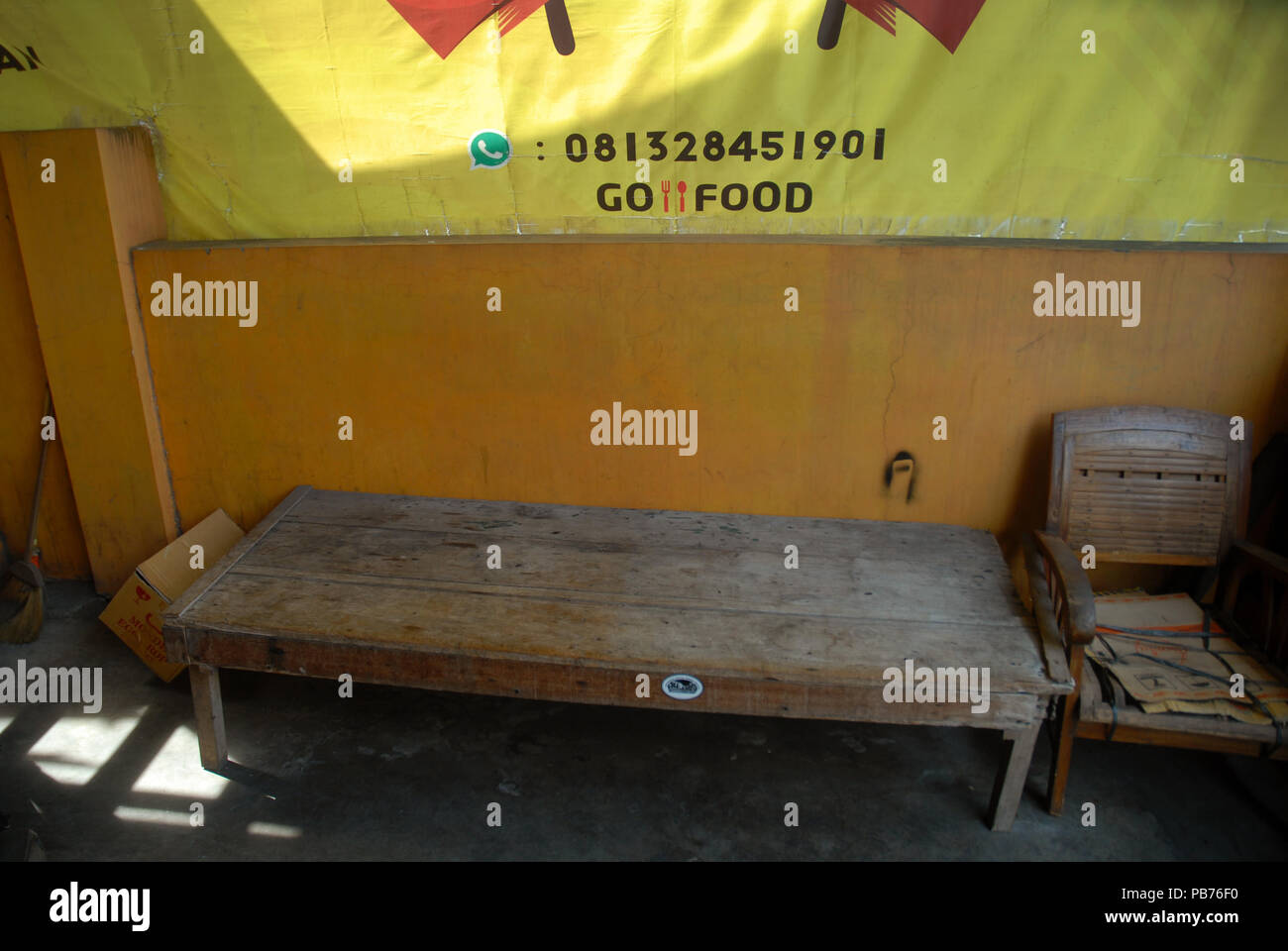Pak Aji Good Food sign, Yogyakarta, Indonesia Stock Photo - Alamy