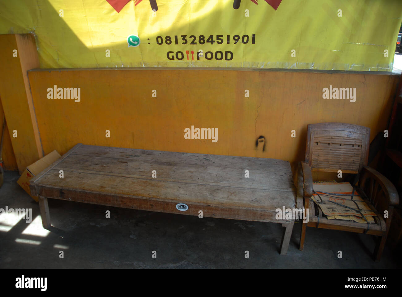 Pak Aji Good Food sign, Yogyakarta, Indonesia Stock Photo - Alamy