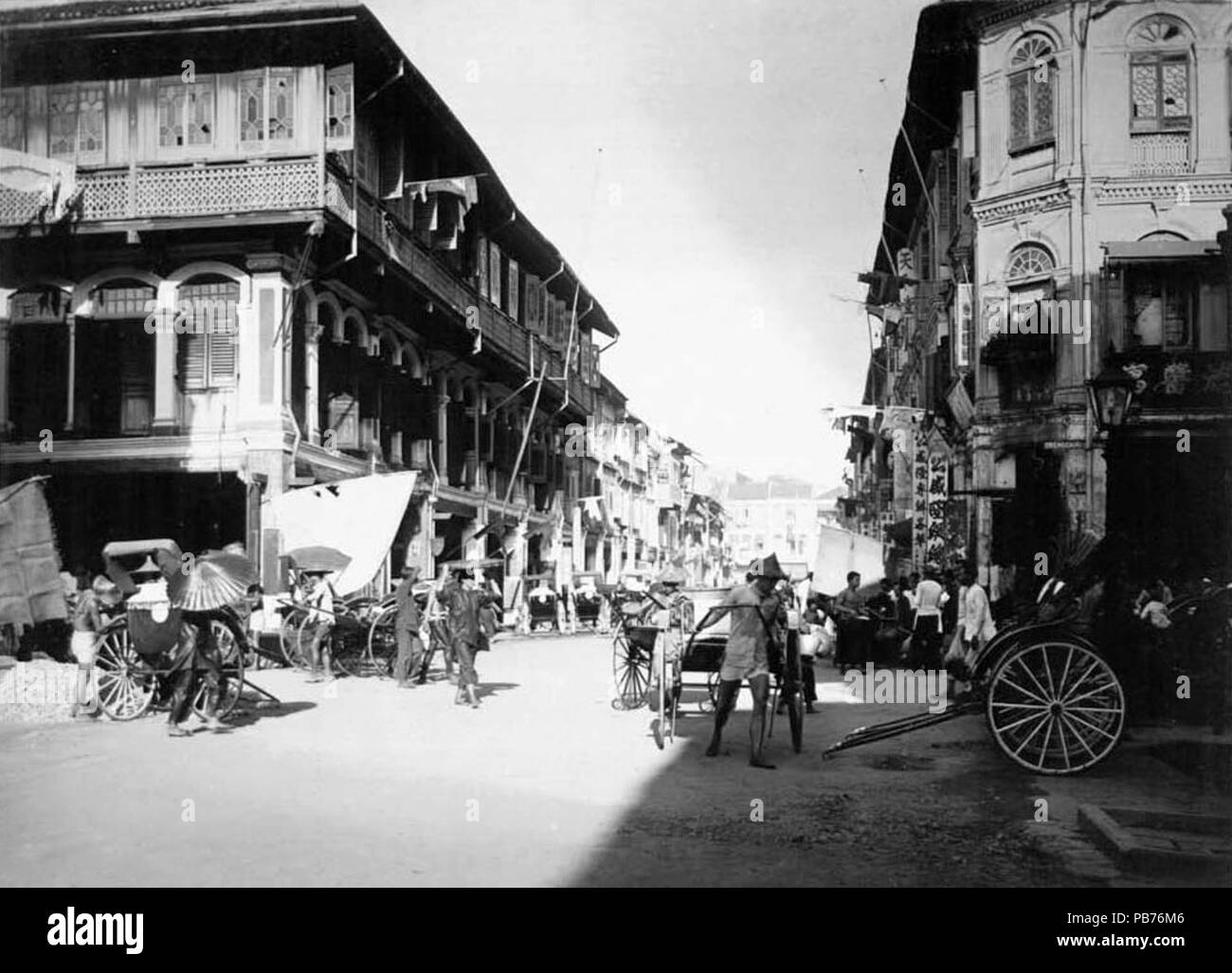 Chinese quarters Black and White Stock Photos & Images - Alamy