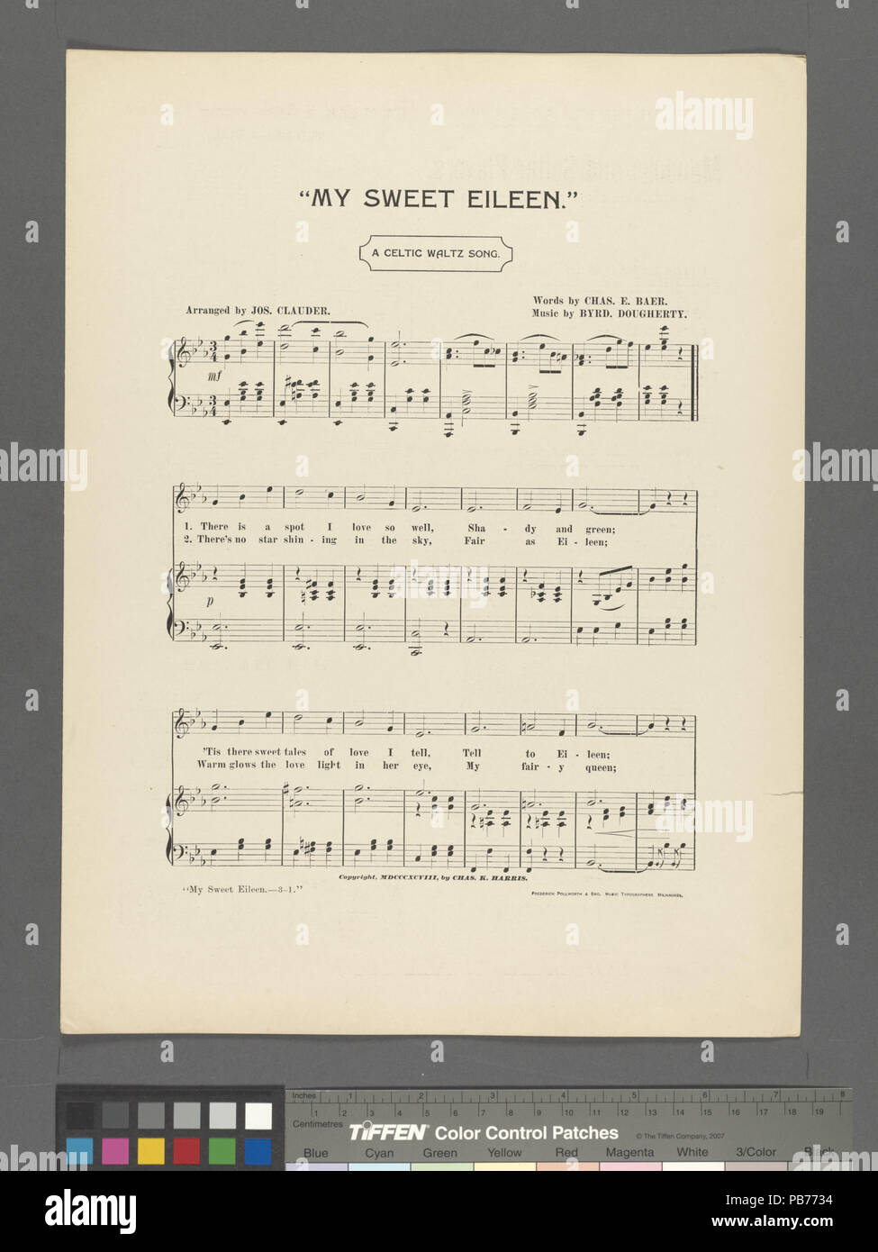 1077 My sweet Eileen (NYPL Hades-610277-1808051 Stock Photo - Alamy