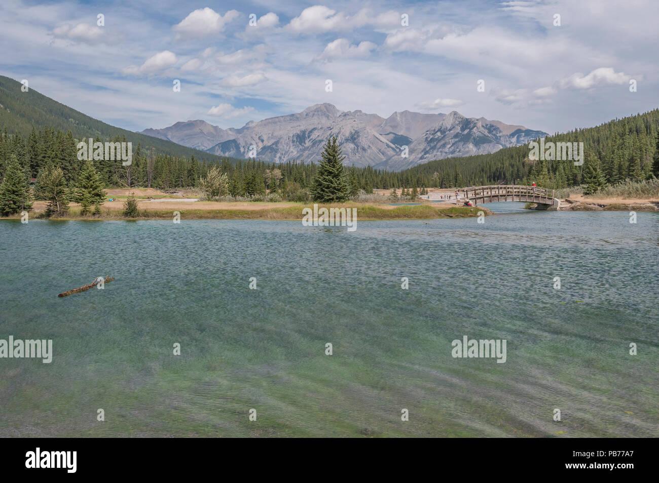 Cascade Pond, Banff National Park, Alberta, Canada Stock Photo - Alamy
