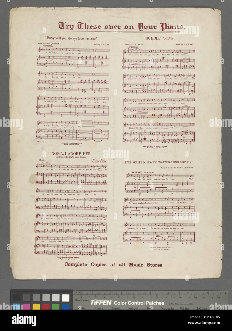 Nypl manuscript hi-res stock photography and images - Alamy