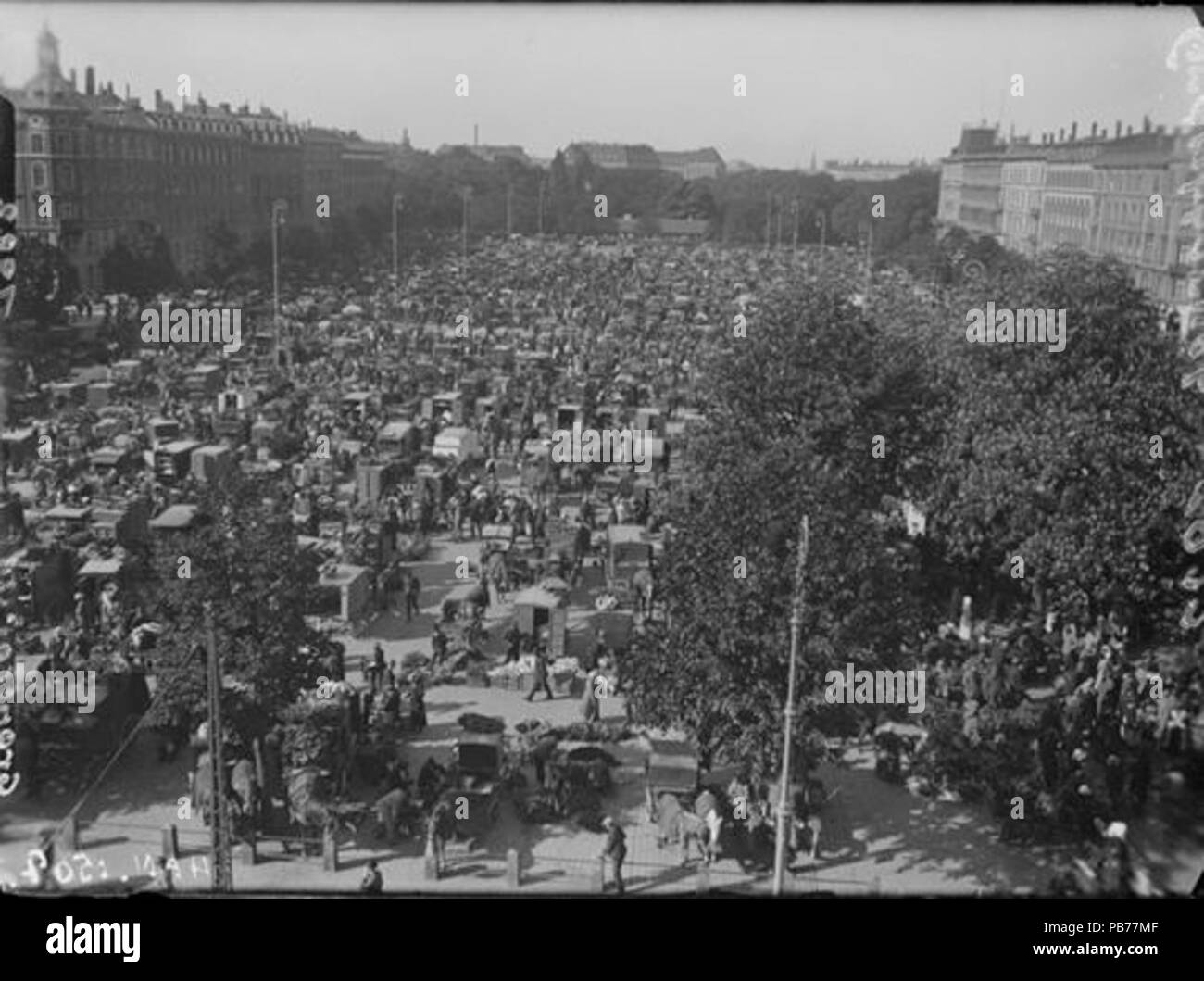 Market day stalls Black and White Stock Photos & Images - Alamy