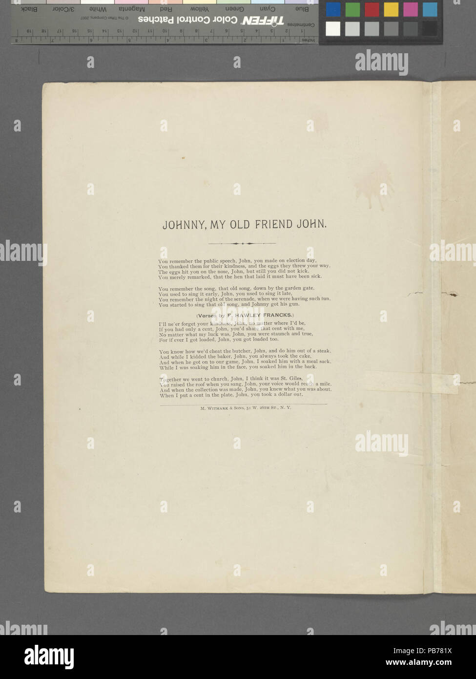 Johnny old friend john hi-res stock photography and images - Alamy