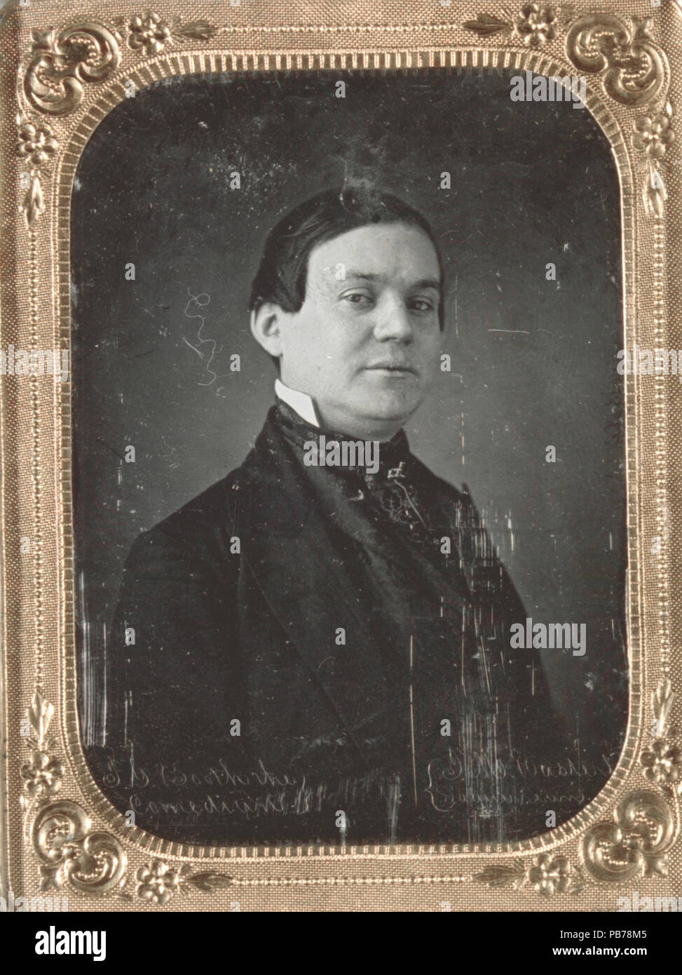 1741 Thomas G. Booth, comedian Stock Photo - Alamy