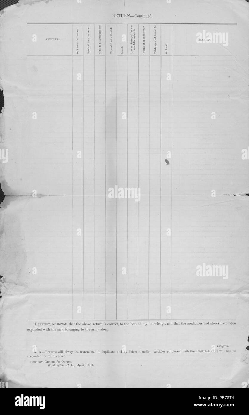 Period medical records Black and White Stock Photos & Images - Alamy