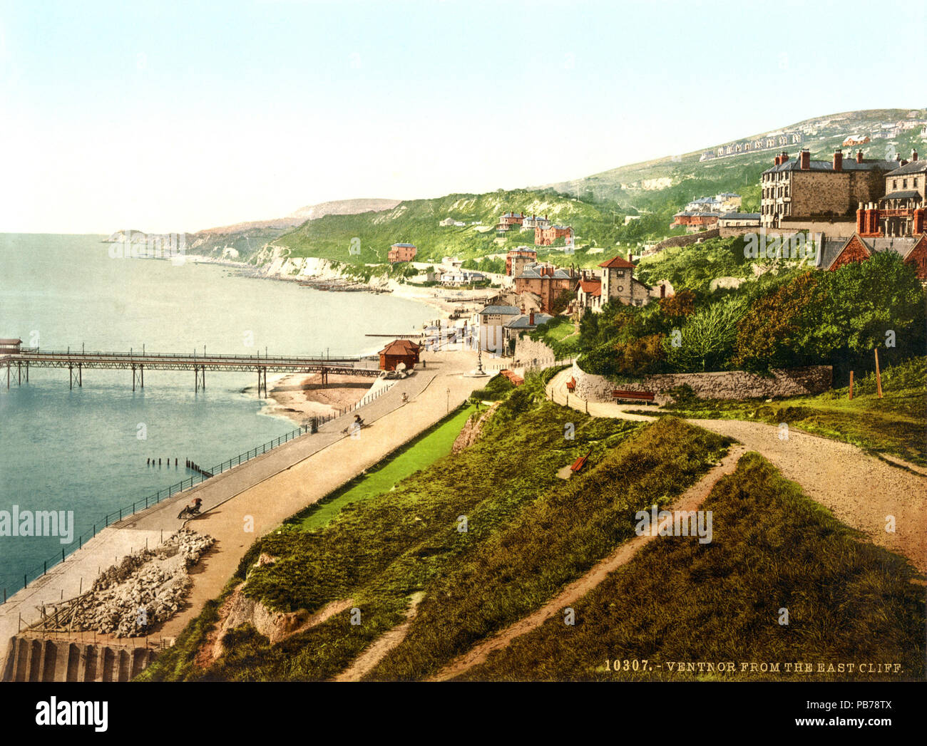 1802 Ventnor, Isle of Wight, England, ca. 1899 Stock Photo - Alamy