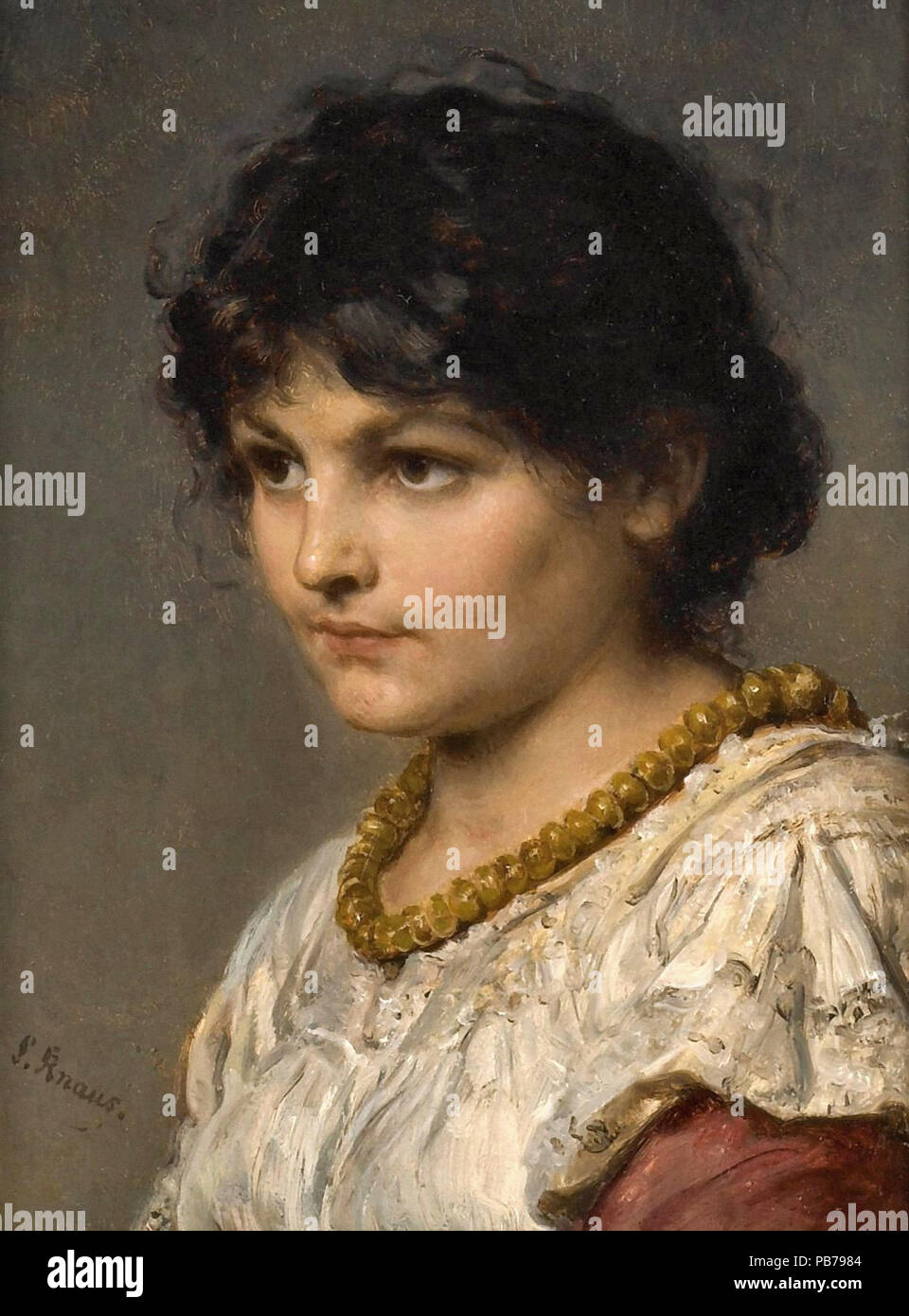 Knaus Ludwig - Young Girl Stock Photo - Alamy