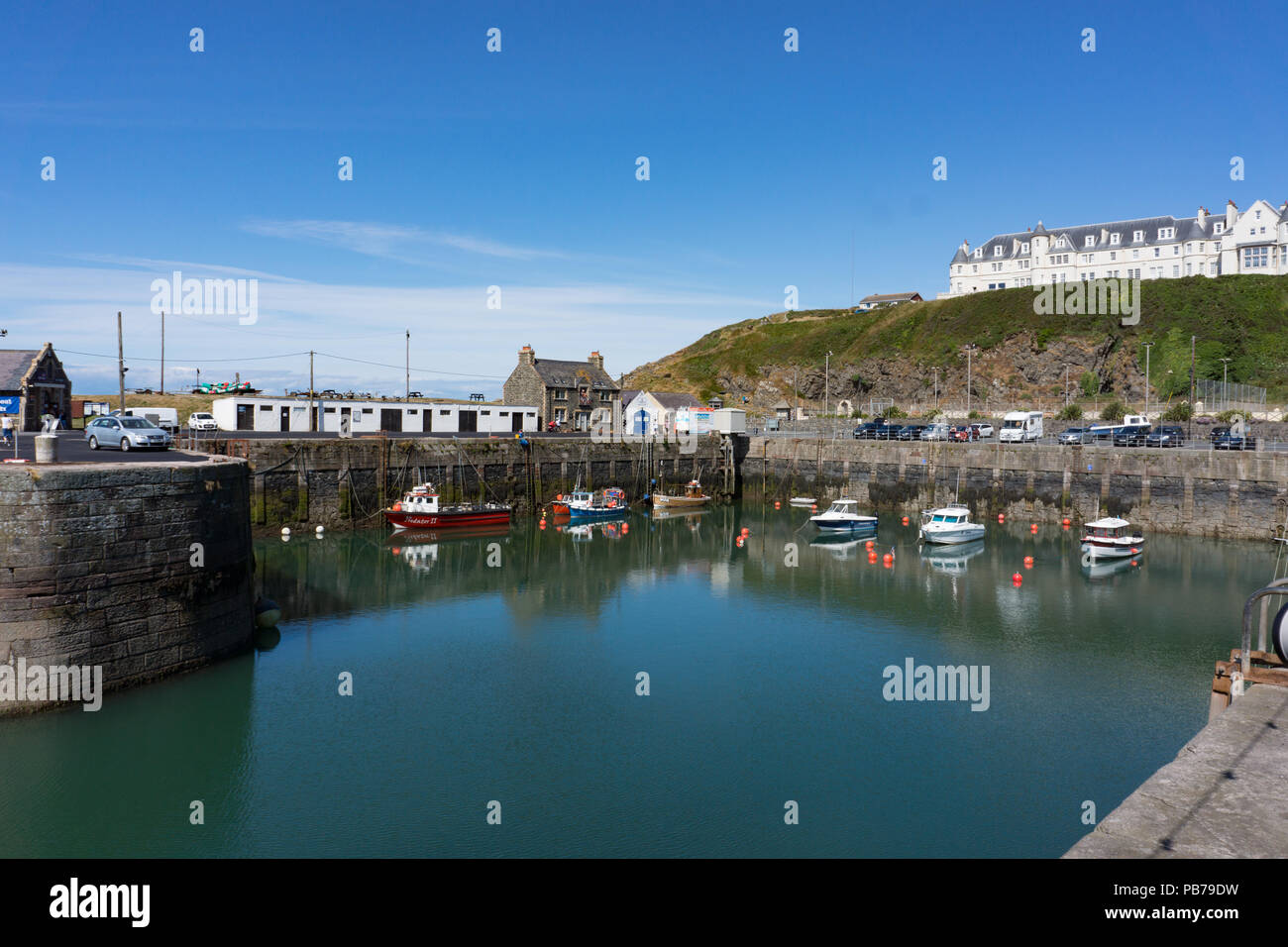 Port Patrick. Dumfries and Galloway. . Scotland Stock Photo - Alamy