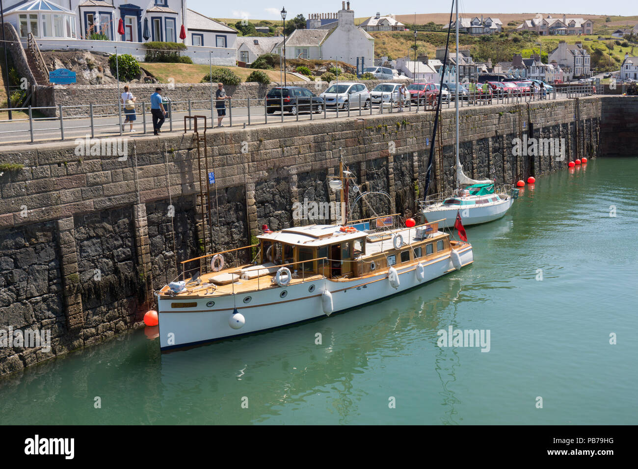 Port Patrick. Dumfries and Galloway. . Scotland Stock Photo - Alamy