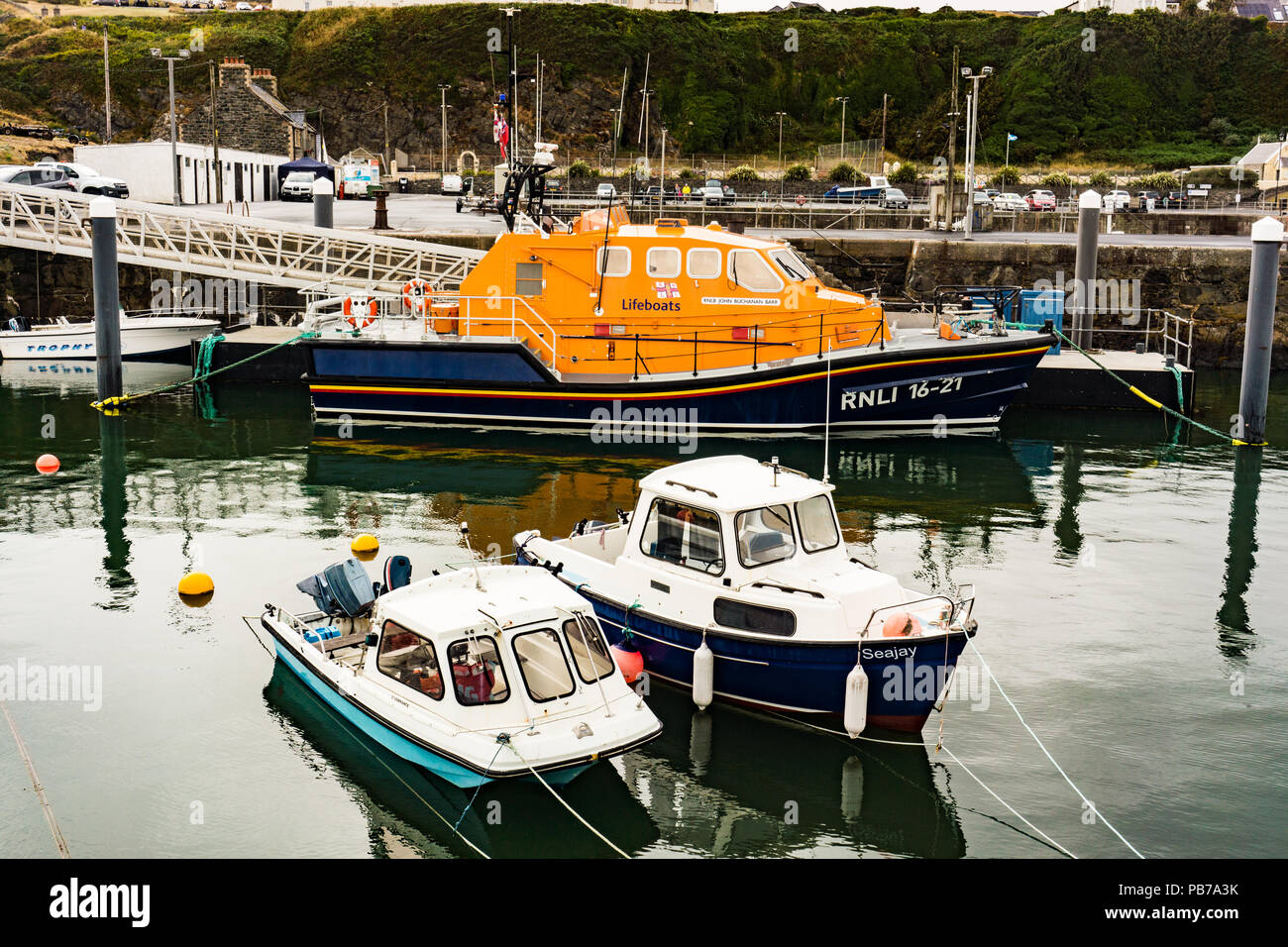 Port Patrick. Dumfries and Galloway. . Scotland Stock Photo - Alamy