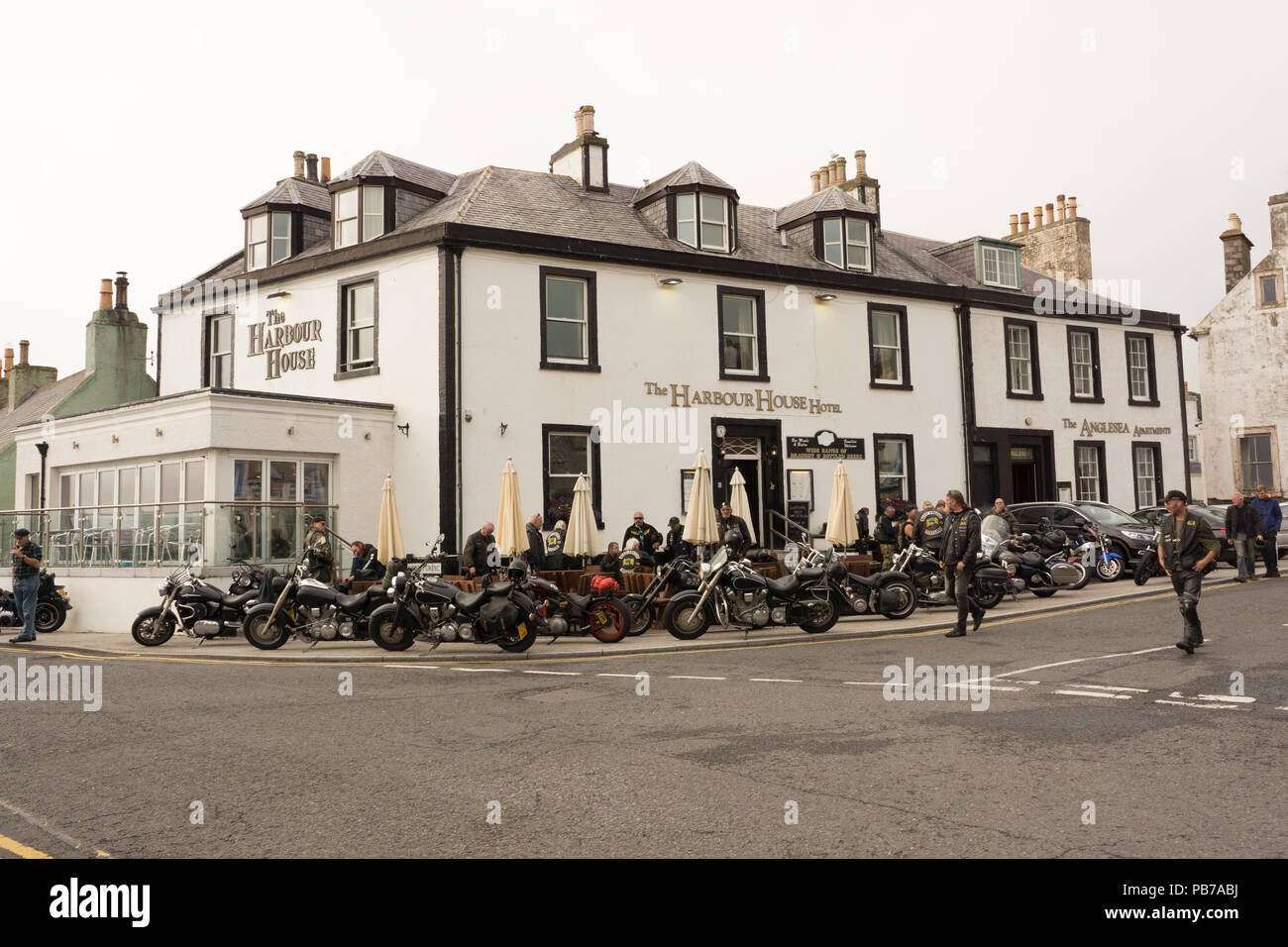 Blue angels motorbikes scotland hi-res stock photography and images - Alamy