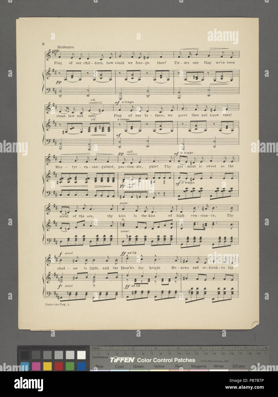 1788 Under one flag (NYPL Hades-610176-1819259 Stock Photo - Alamy