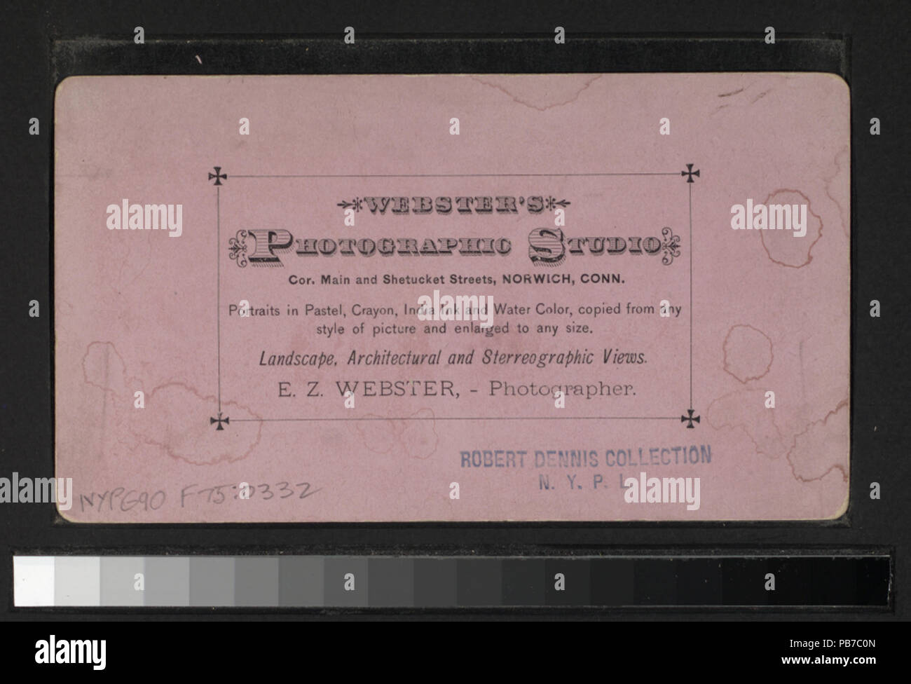 1181 People watching flood on the streets of Norwich (NYPL b11707683 ...