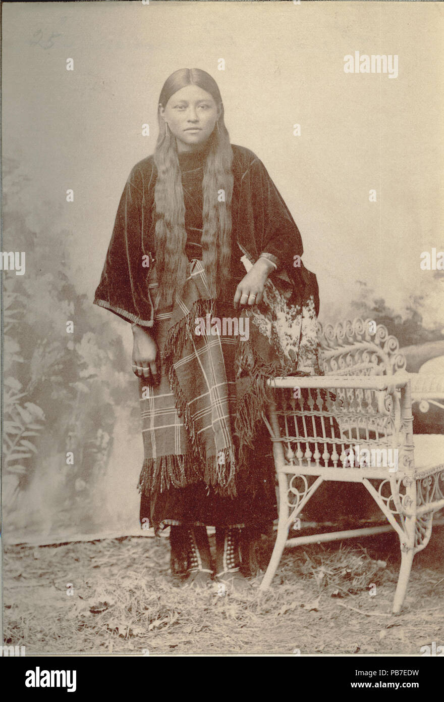 . English: Title: Isic, Comanche girl. between circa 1890 and circa ...