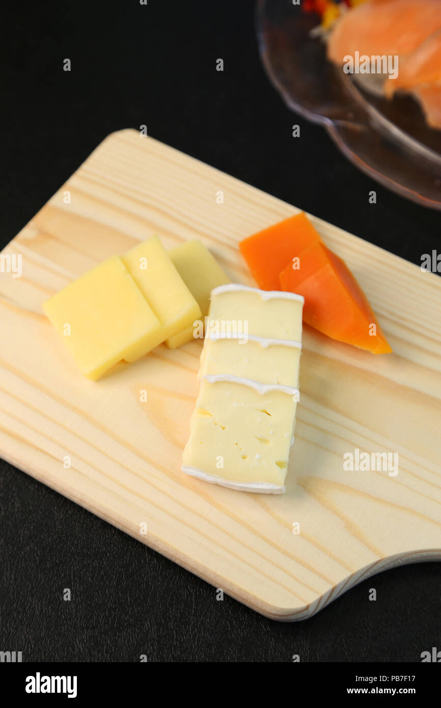 Selection of Cheese Stock Photo - Alamy