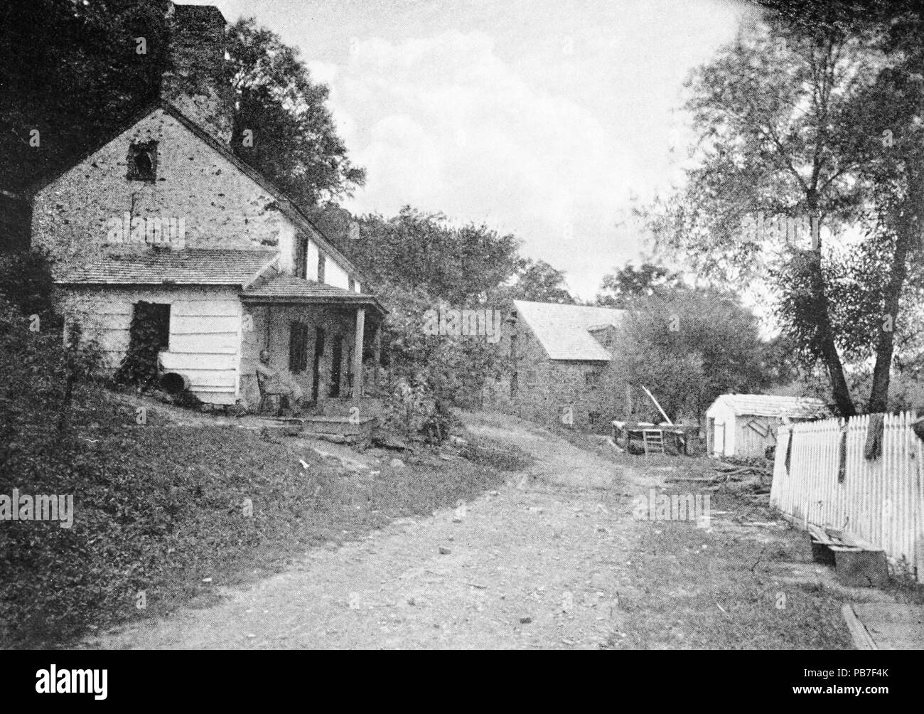 Millers cottage Black and White Stock Photos & Images - Alamy