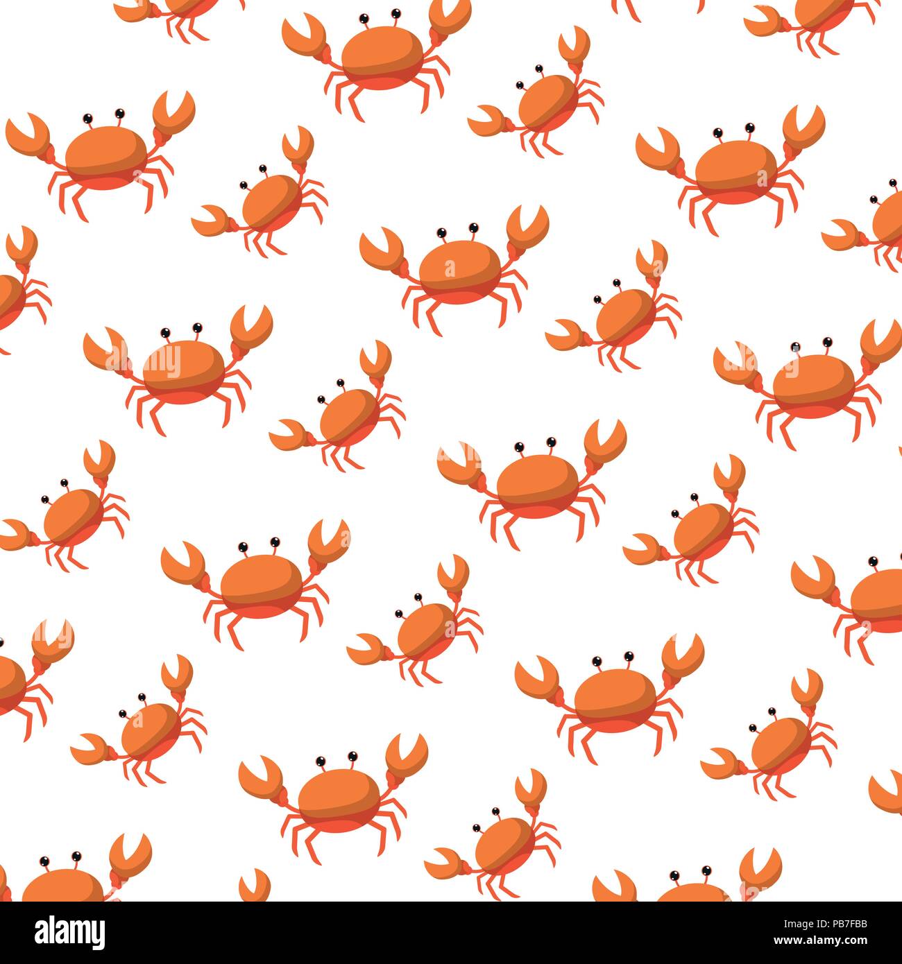 nice crab tropical animal background Stock Vector Image & Art - Alamy