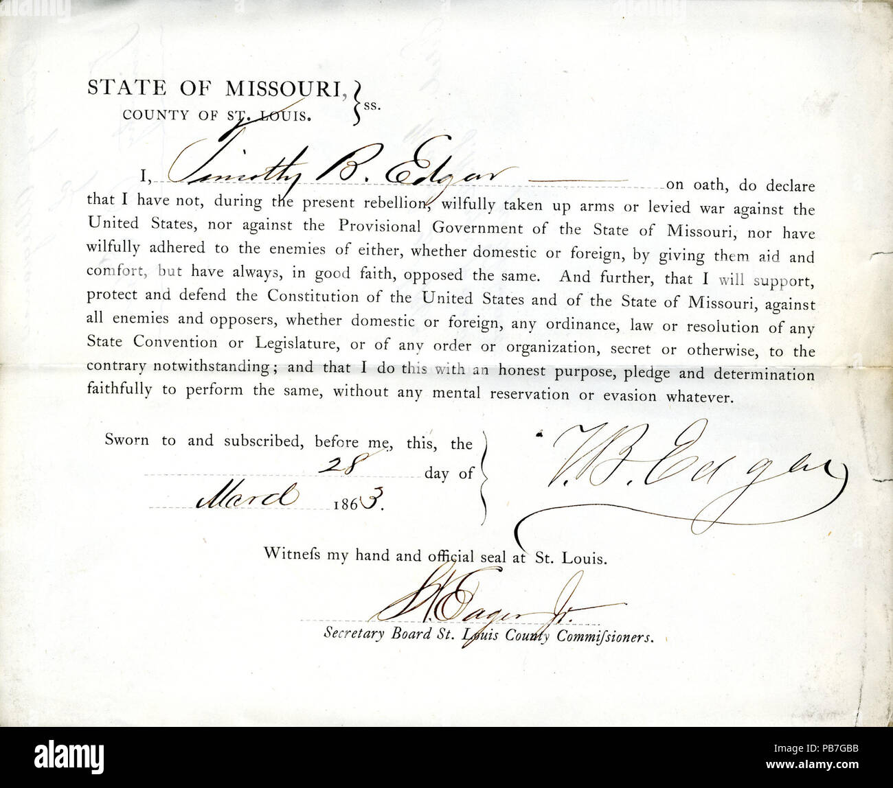 St edgar hi-res stock photography and images - Alamy