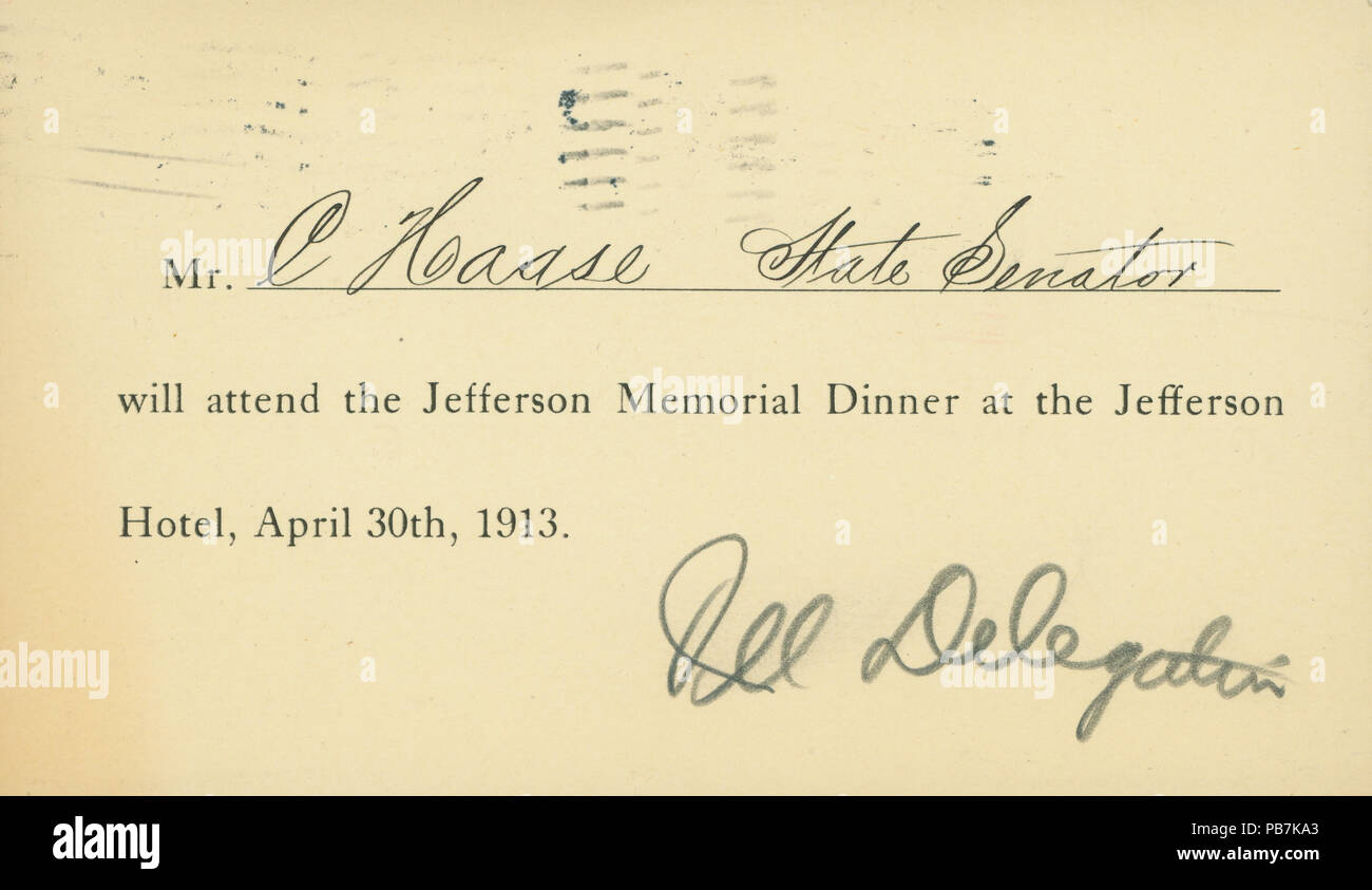 Senator card hi-res stock photography and images - Alamy