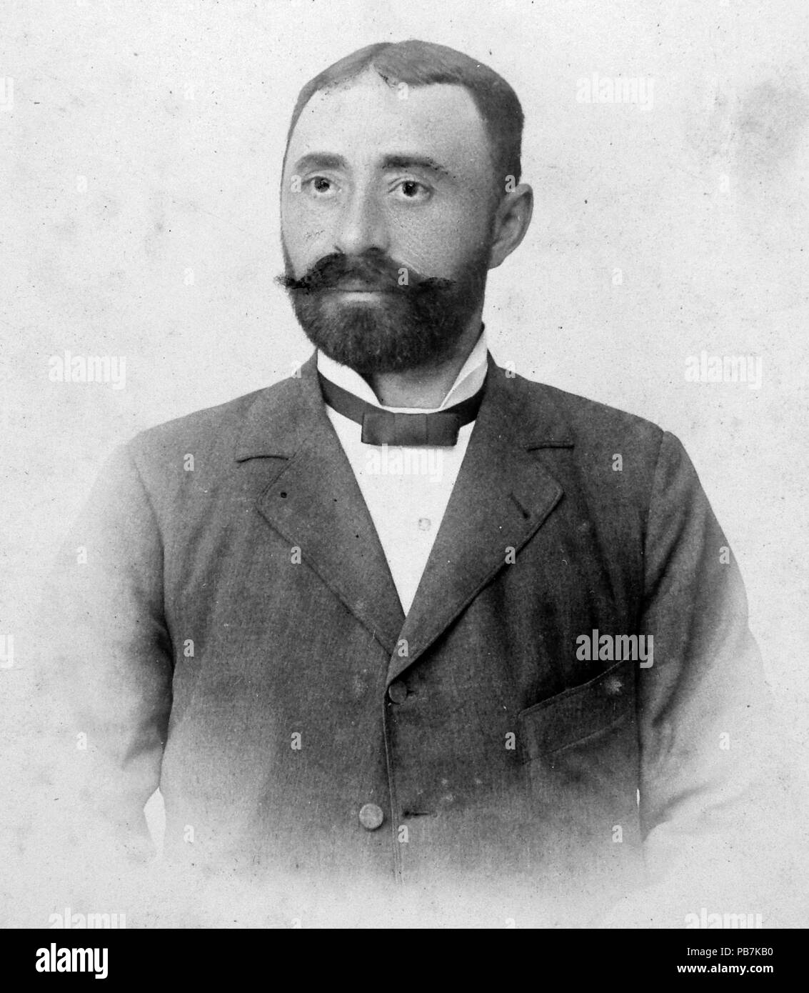 Portrait man mustache photo Black and White Stock Photos & Images - Alamy