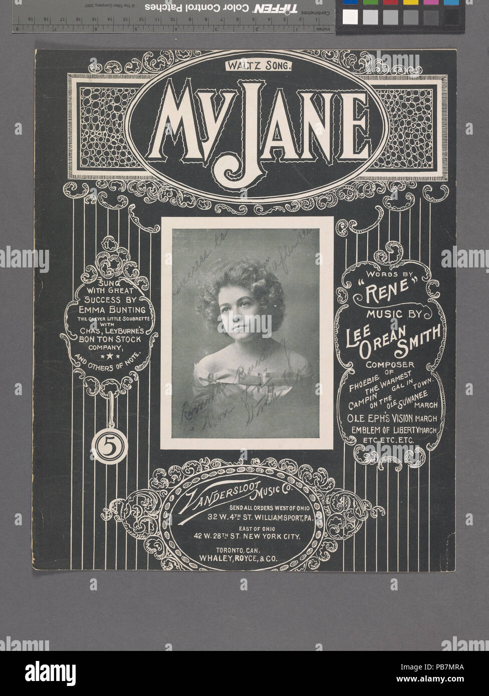 1075 My Jane (NYPL Hades-667946-1269192 Stock Photo - Alamy
