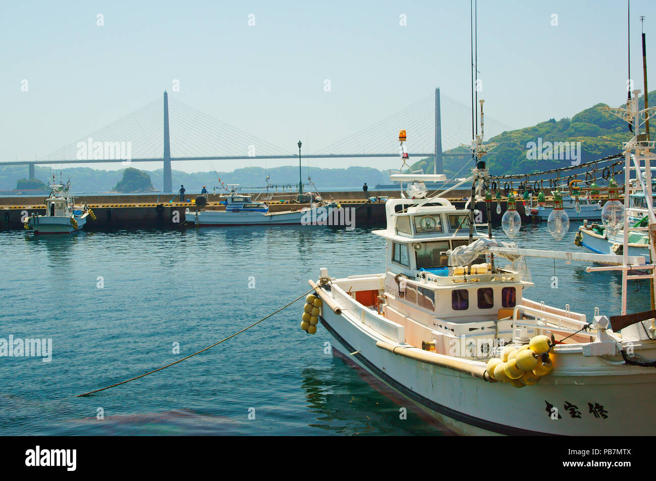 Yobuko Port, Saga Prefecture, Japan Stock Photo - Alamy