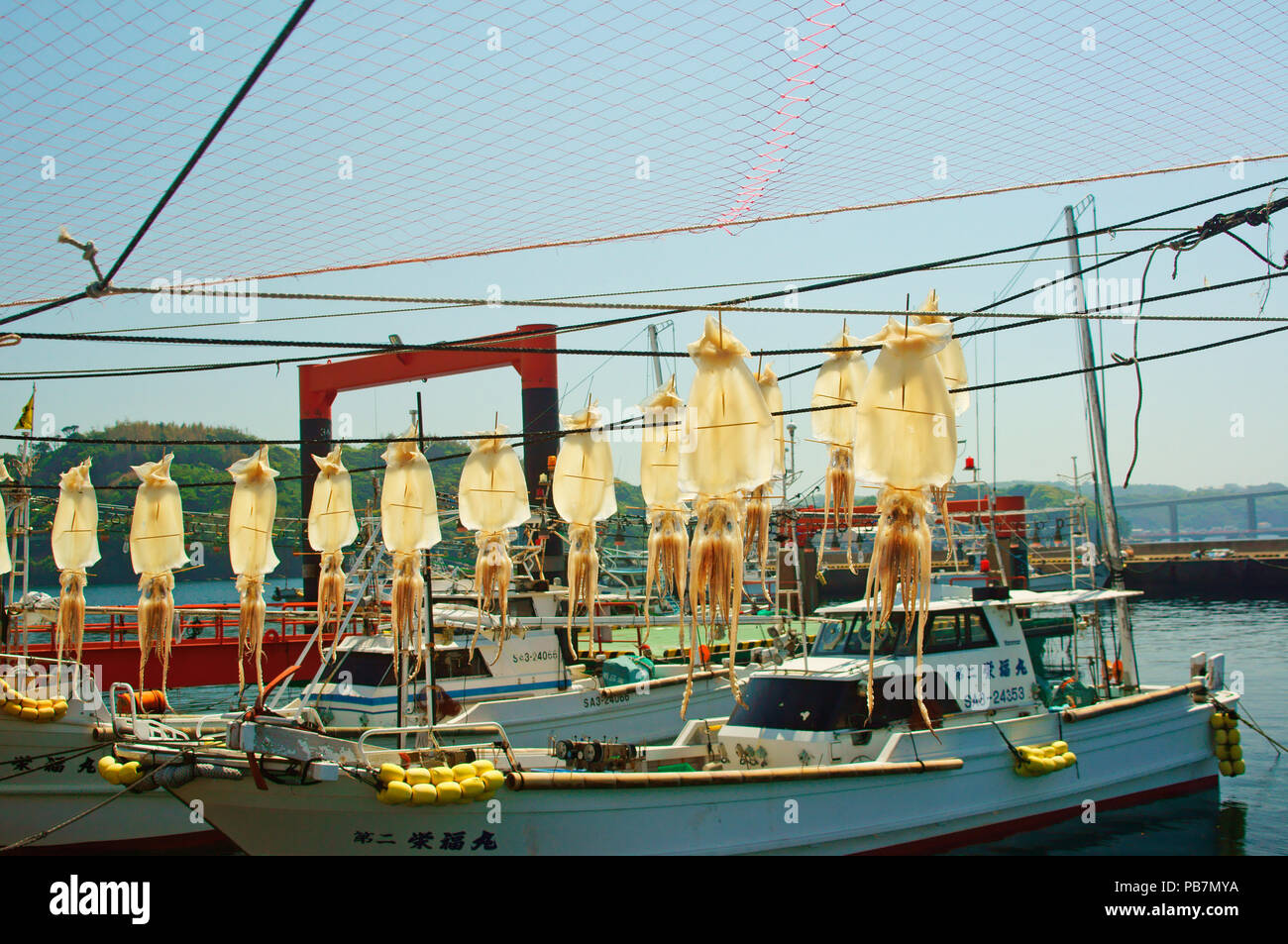 Yobuko Port, Saga Prefecture, Japan Stock Photo - Alamy