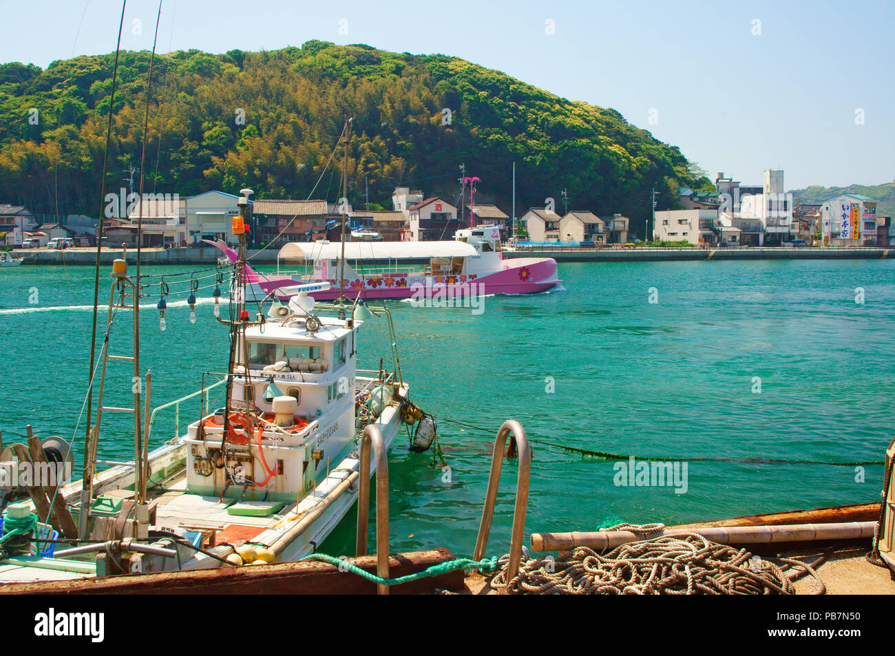 Yobuko Port, Saga Prefecture, Japan Stock Photo - Alamy