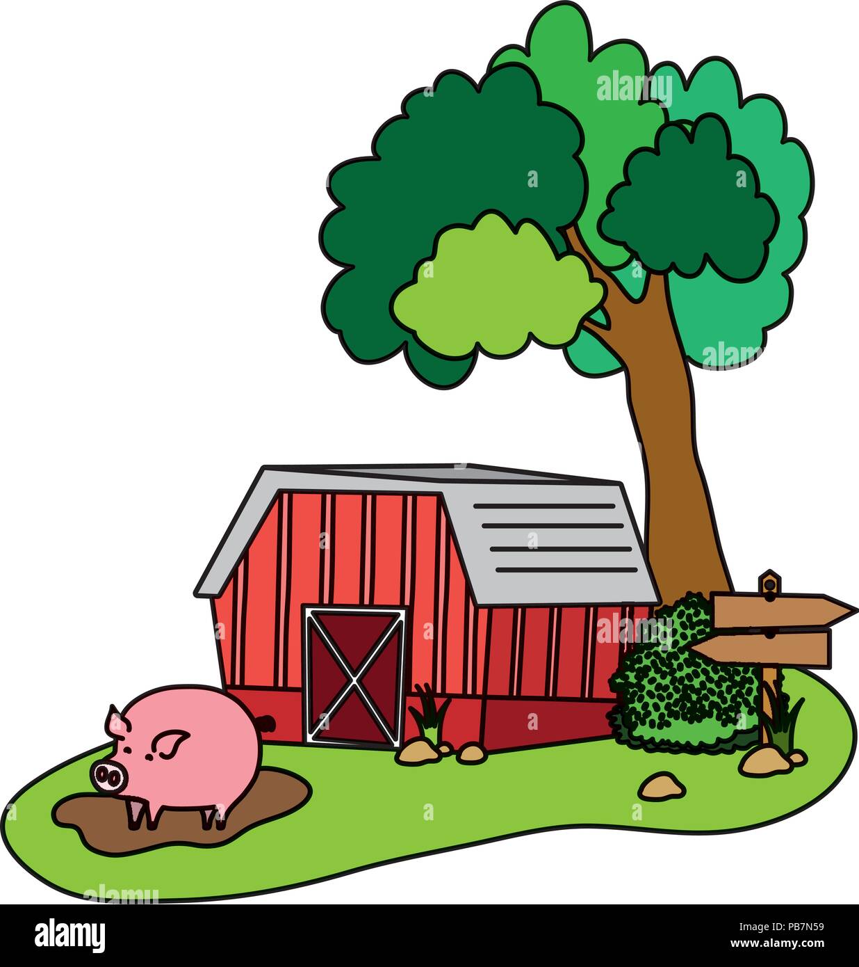 House farm animals in Cut Out Stock Images & Pictures - Alamy