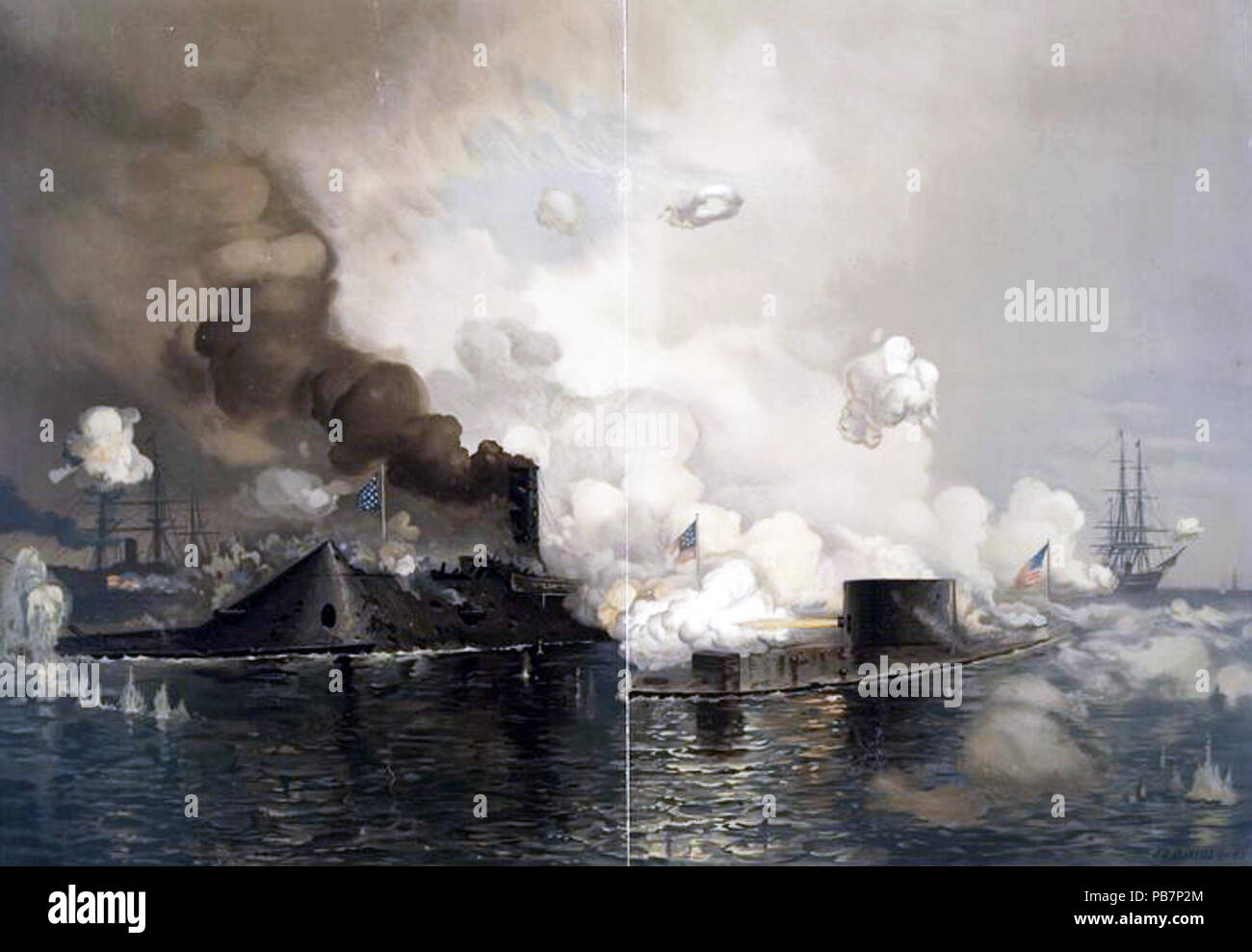 Uss monitor ironclad hi-res stock photography and images - Alamy