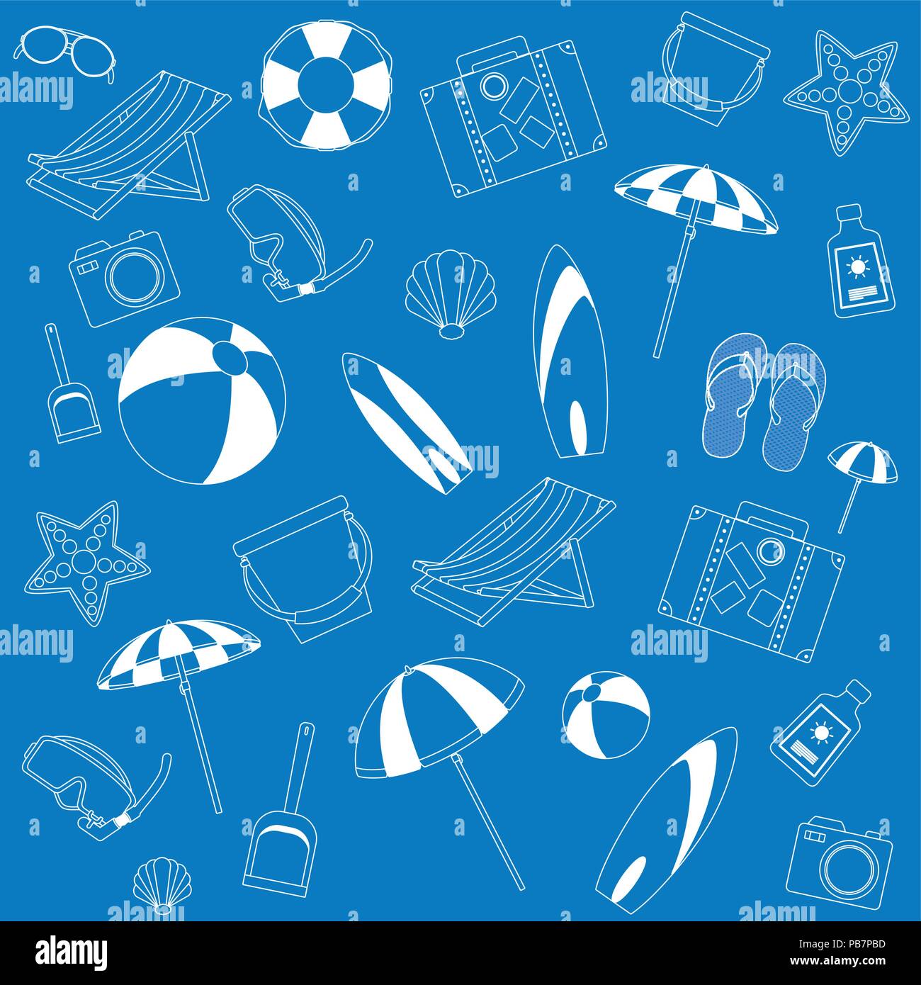 Summer wallpaper pattern Stock Vector Image & Art - Alamy