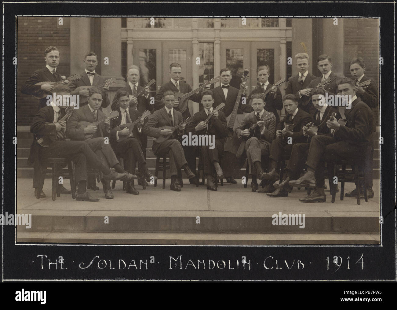 1701 The Soldan Mandolin Club Stock Photo - Alamy