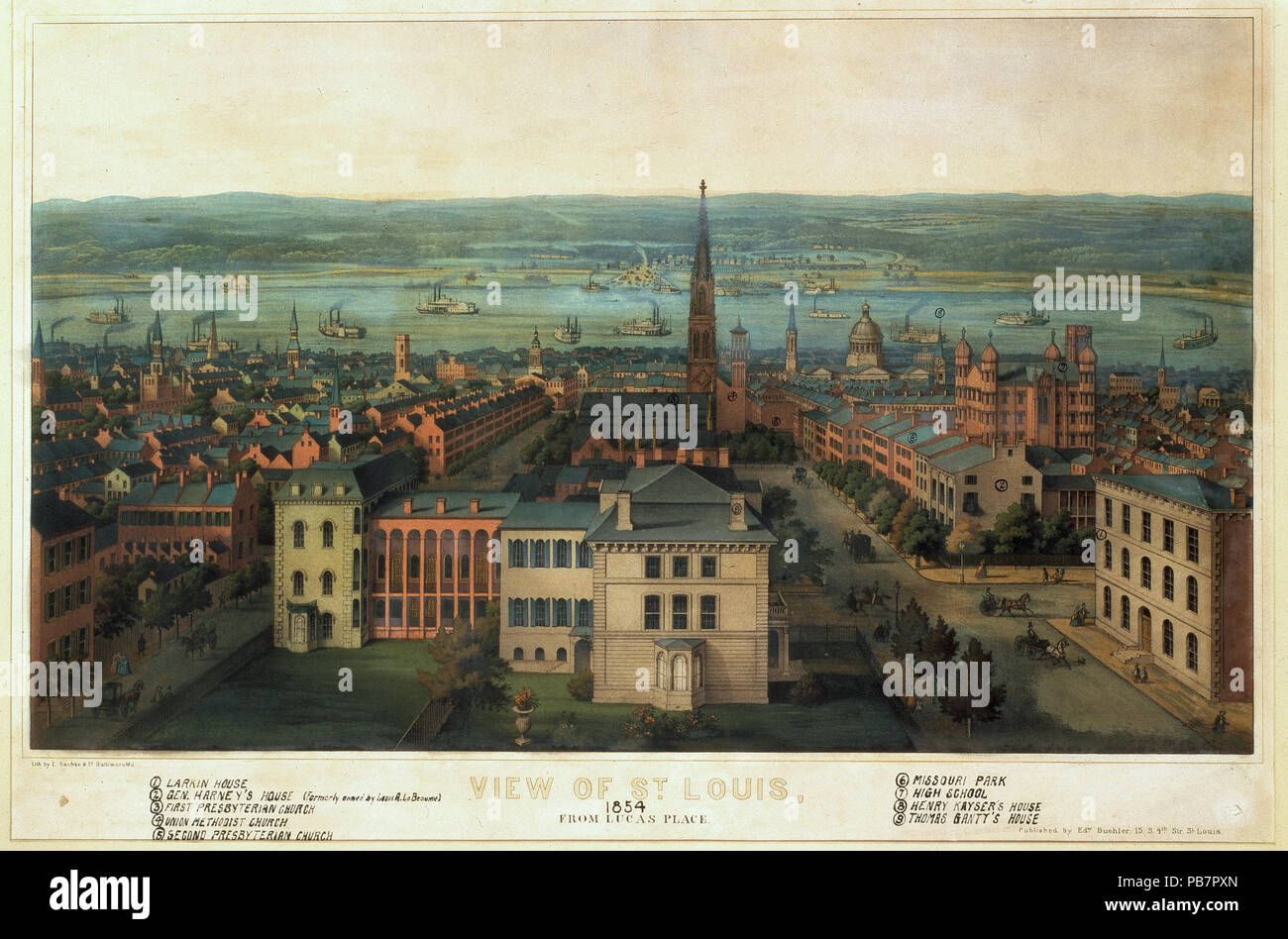 St louis settlement hi-res stock photography and images - Alamy