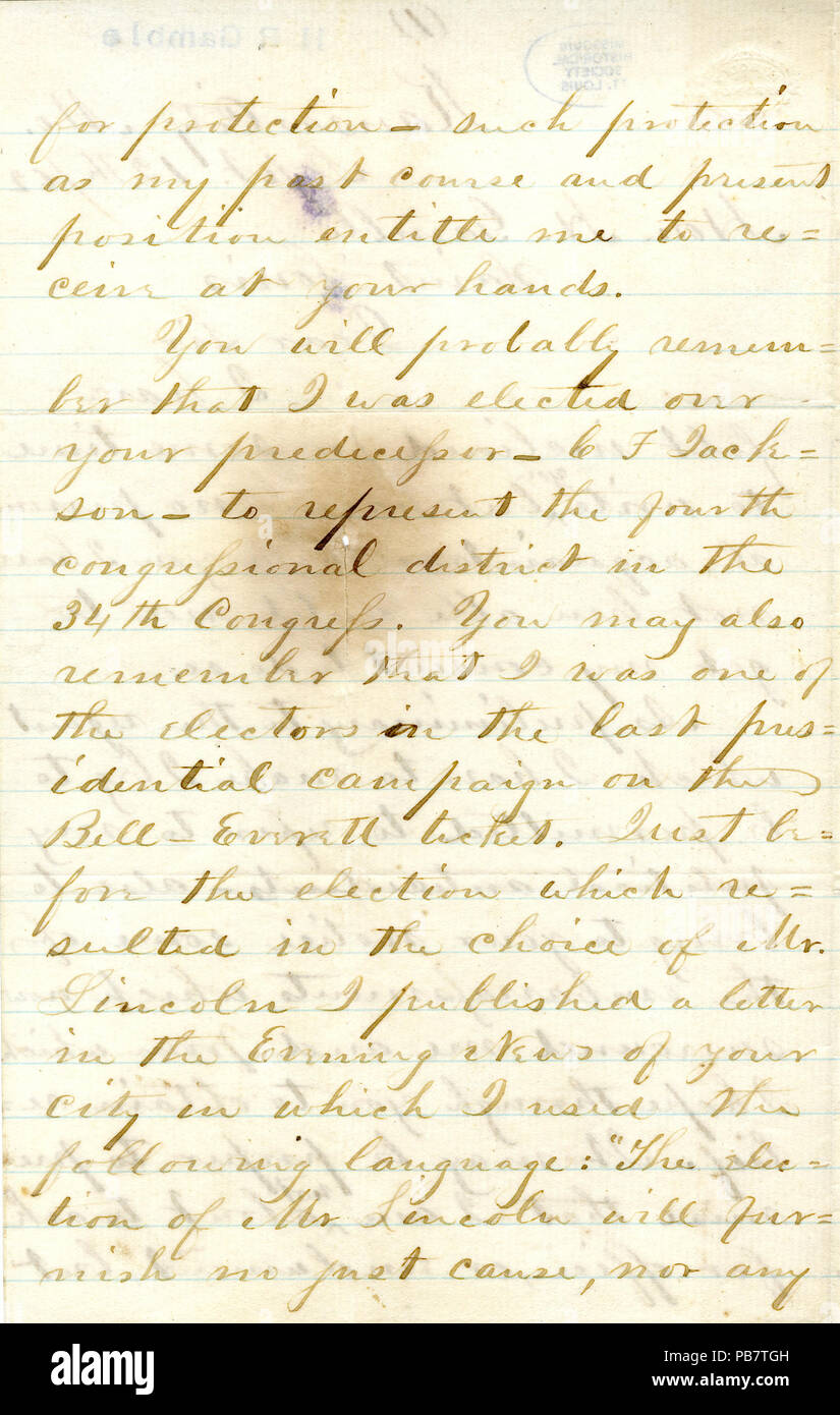 912 Letter signed Tho. P. Akers (Thomas P. Akers), Kansas City, Mo., to ...