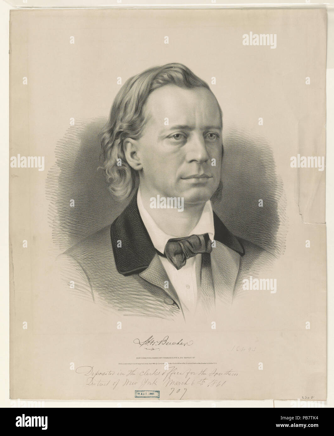 H w beecher hi-res stock photography and images - Alamy