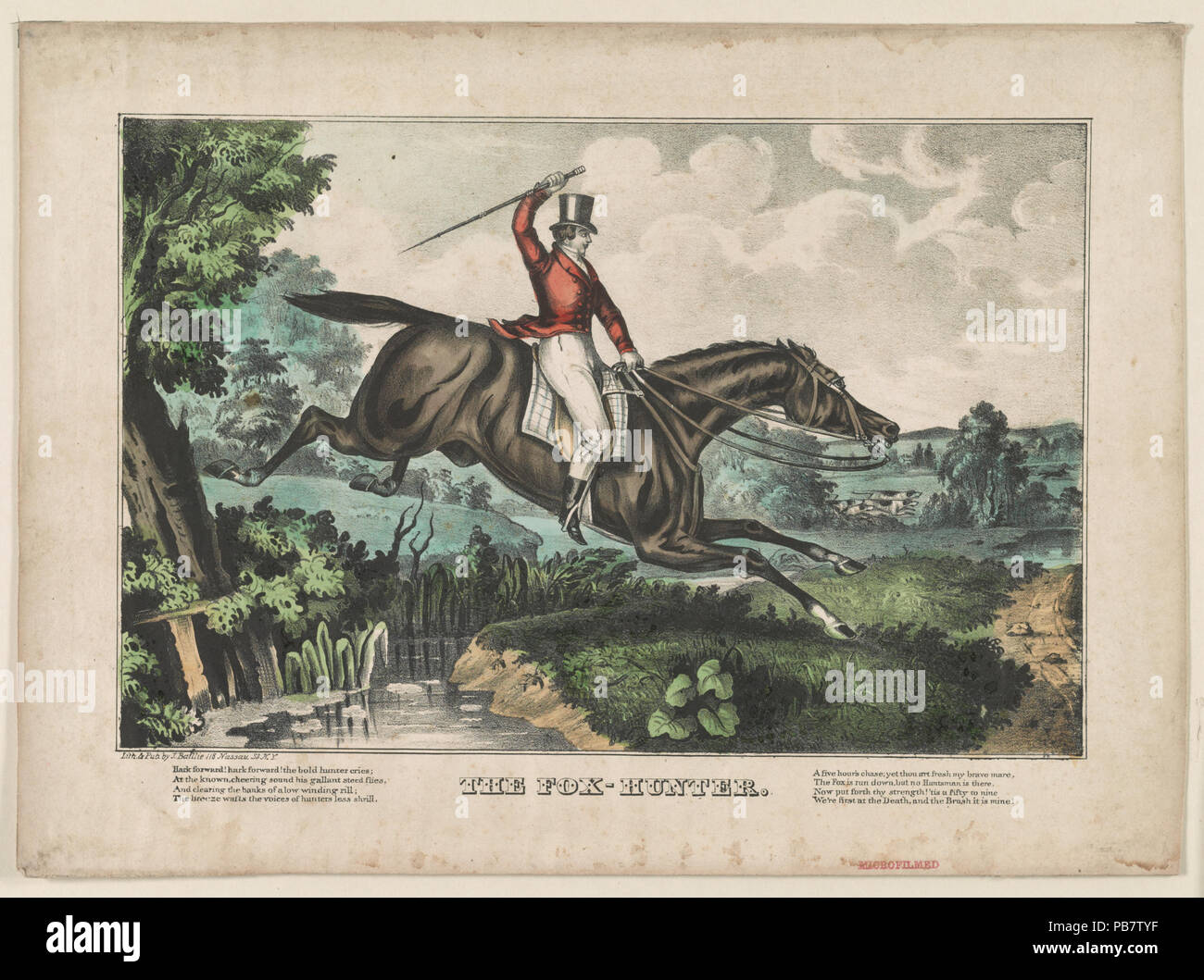 Historical fox hunt hi-res stock photography and images - Alamy