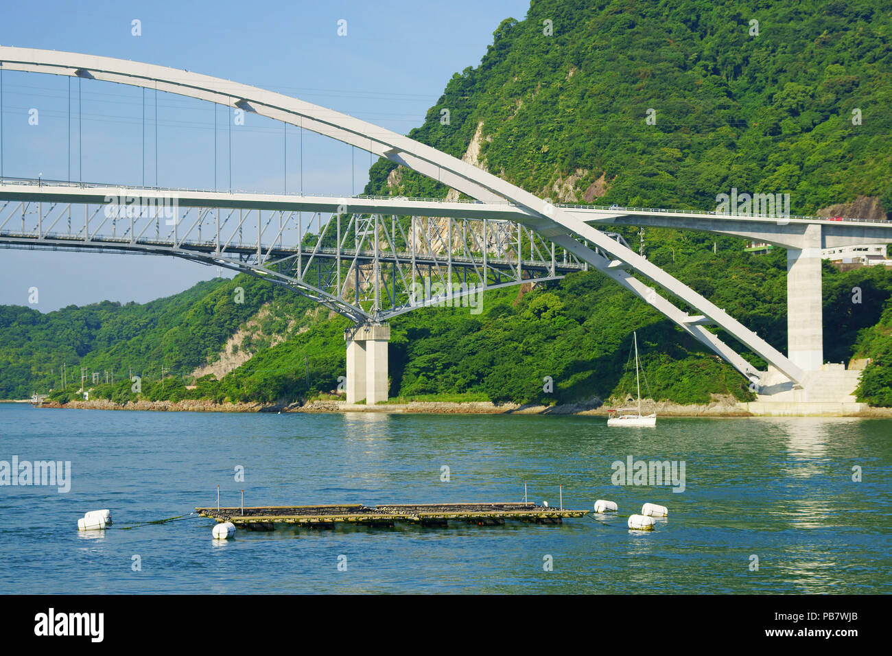 Amakusa Tenjo Bridge and First Bridge , Kumamoto Prefecture, Japan ...