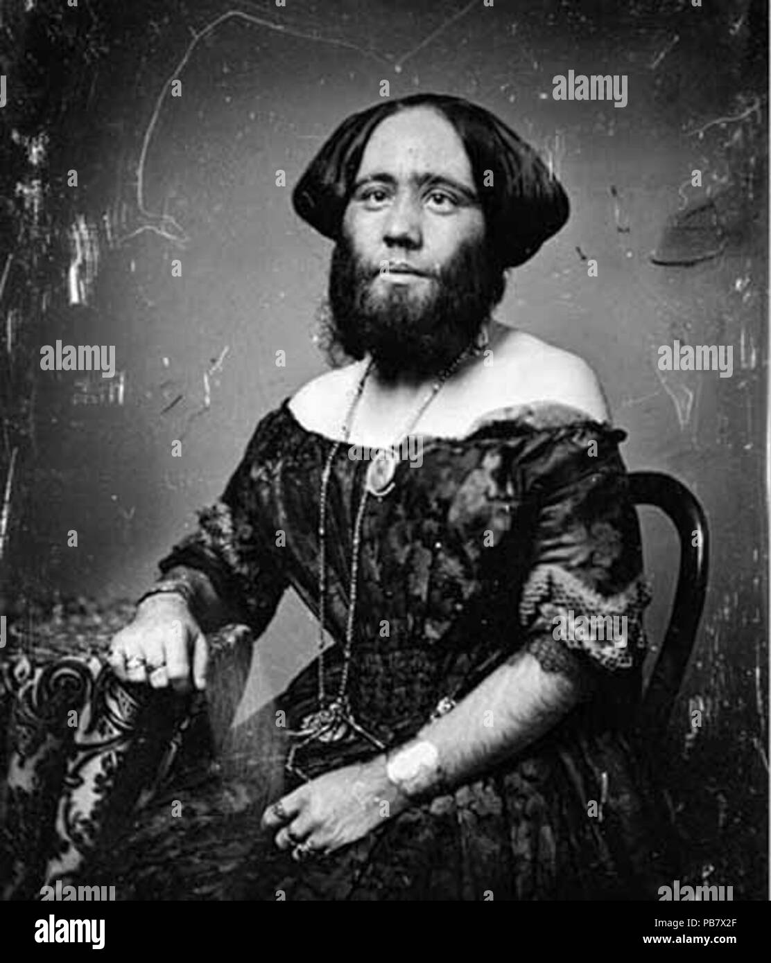 Bearded Lady Sideshow Poster