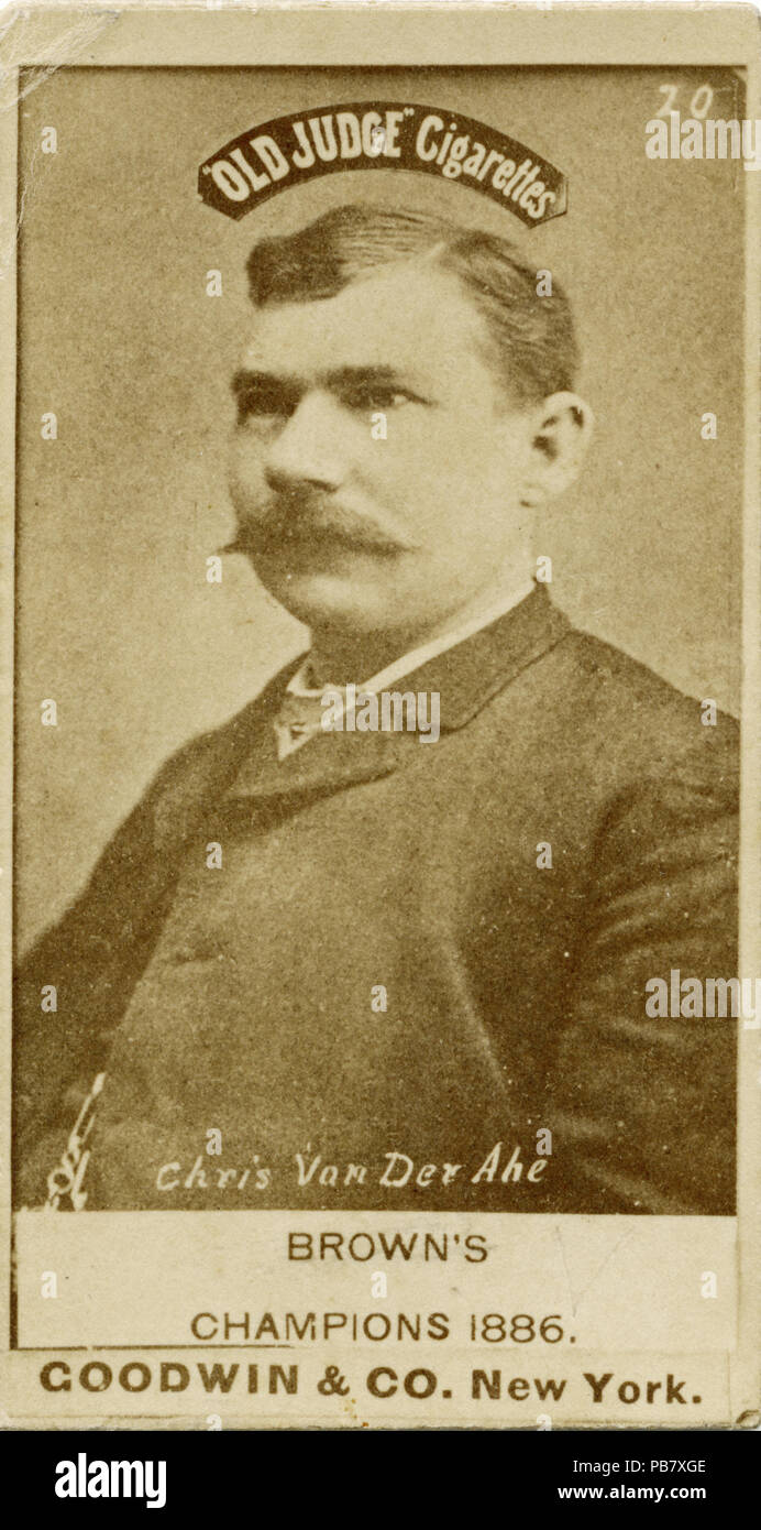 1131 Old Judge Goodwin and Company baseball card for St. Louis Brown's ...