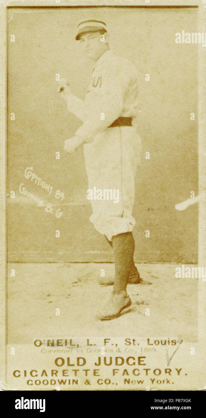 1131 Old Judge Goodwin and Company baseball card for St. Louis Brown's ...