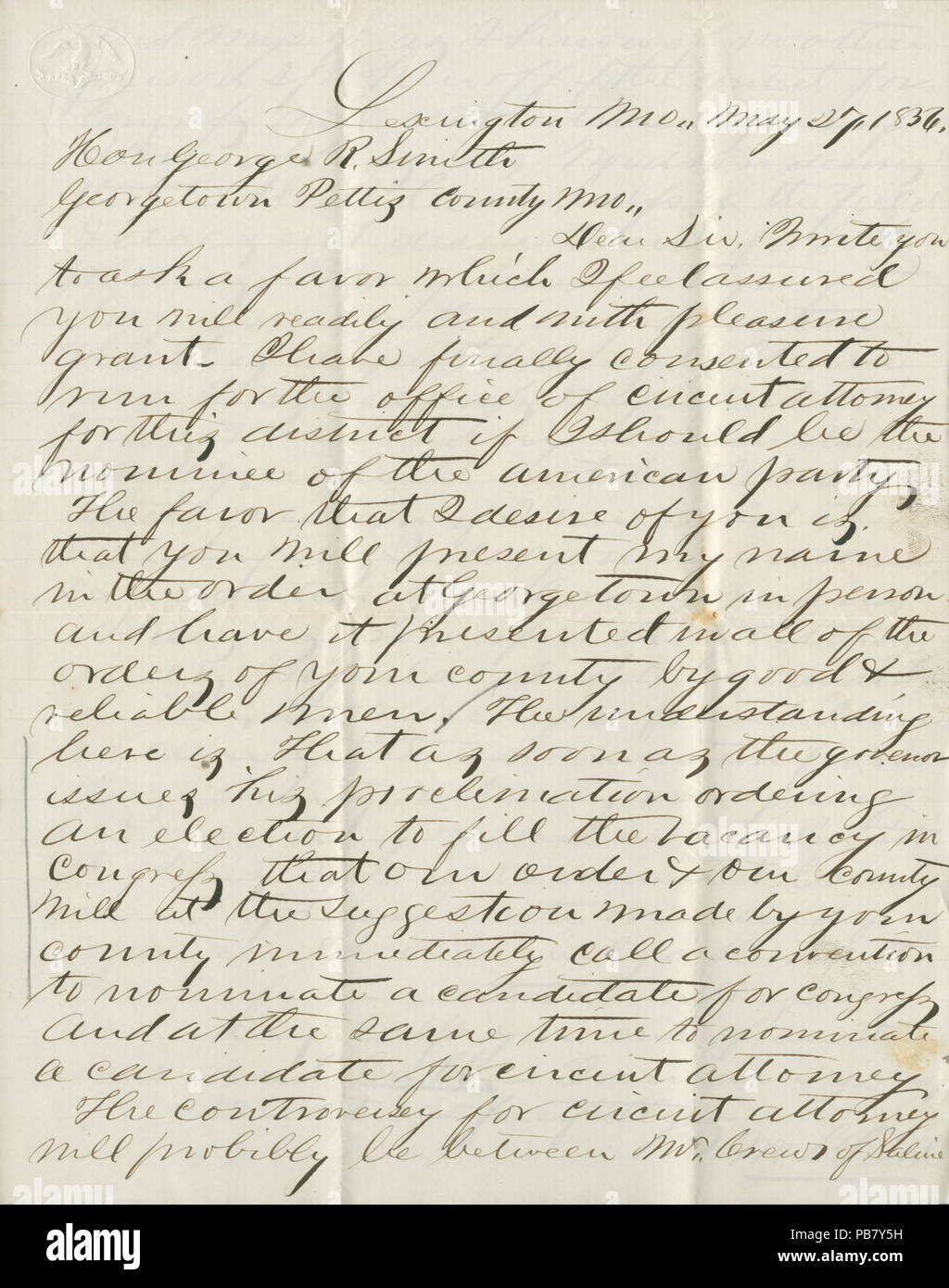 William Smith Letter Stock Photos & William Smith Letter Stock Images ...
