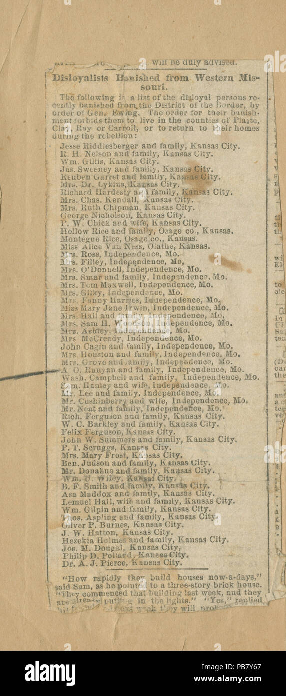 1863 ca august hi-res stock photography and images - Alamy