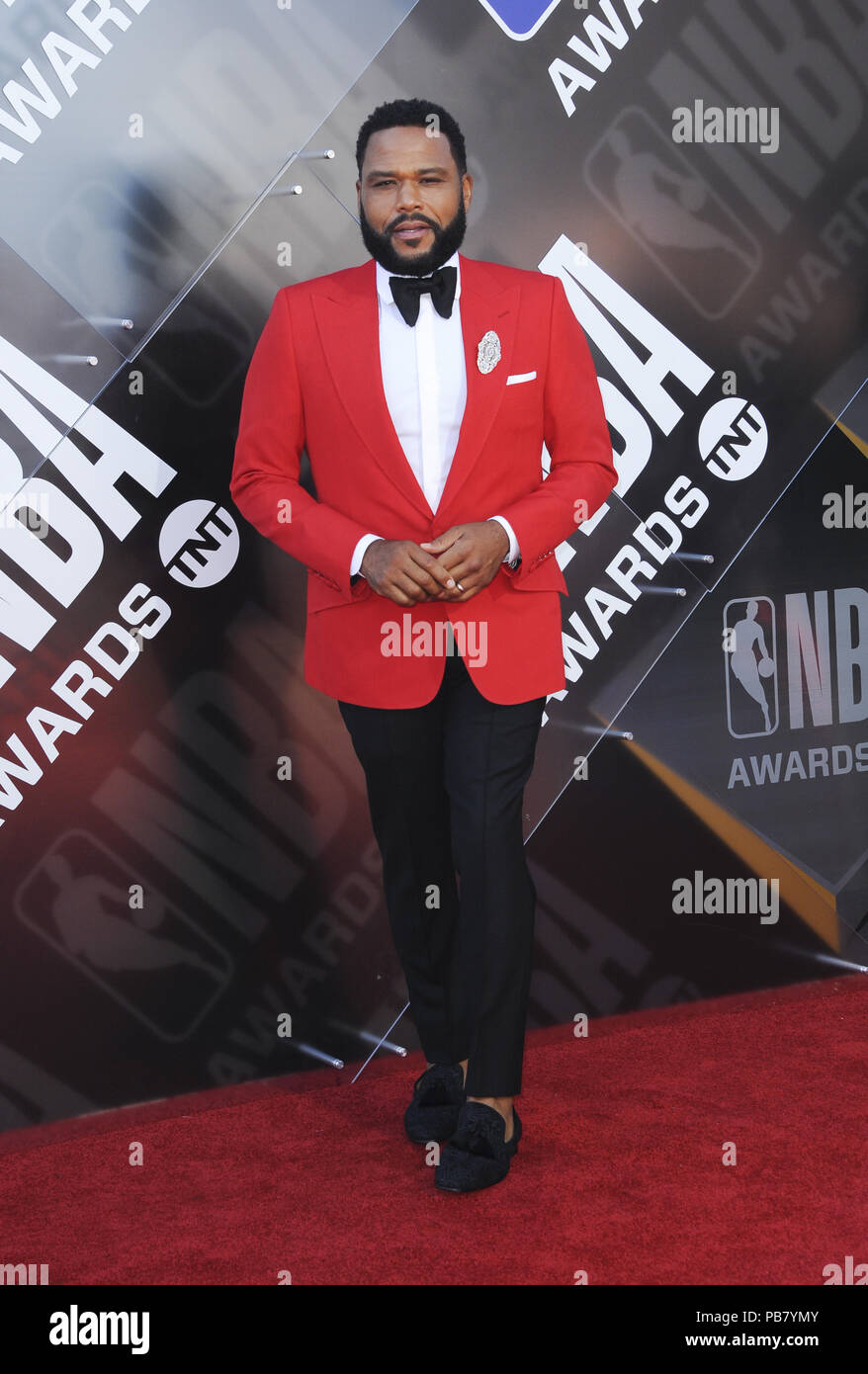 The 2018 NBA Awards Featuring: Anthony Anderson Where: Los Angeles ...