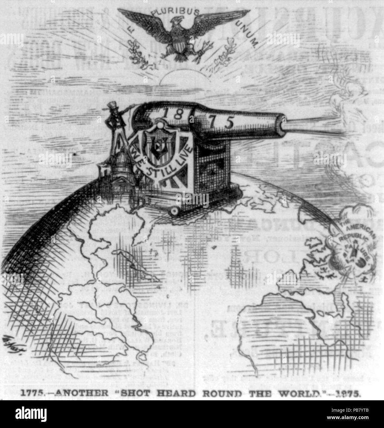 Shot Heard Round The World Revolutionary War