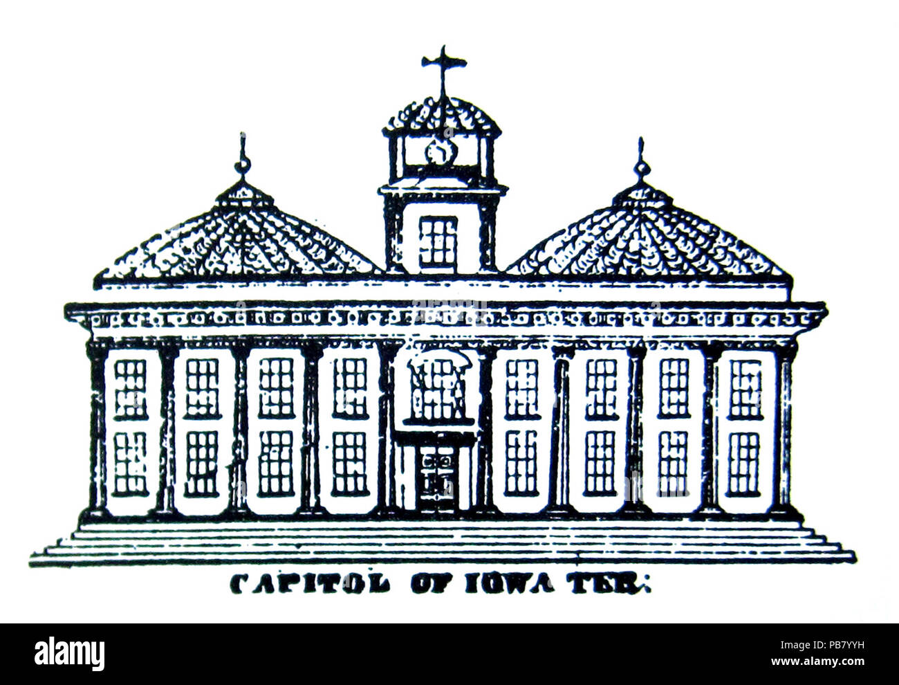 Iowa capitol Cut Out Stock Images & Pictures - Alamy