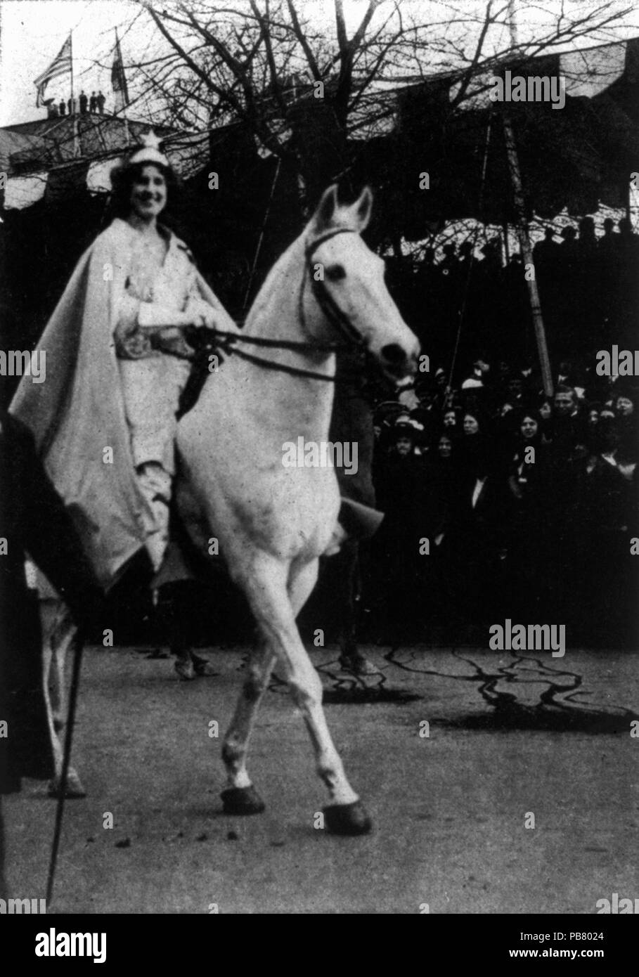 Inez milholland suffrage parade hi-res stock photography and images - Alamy