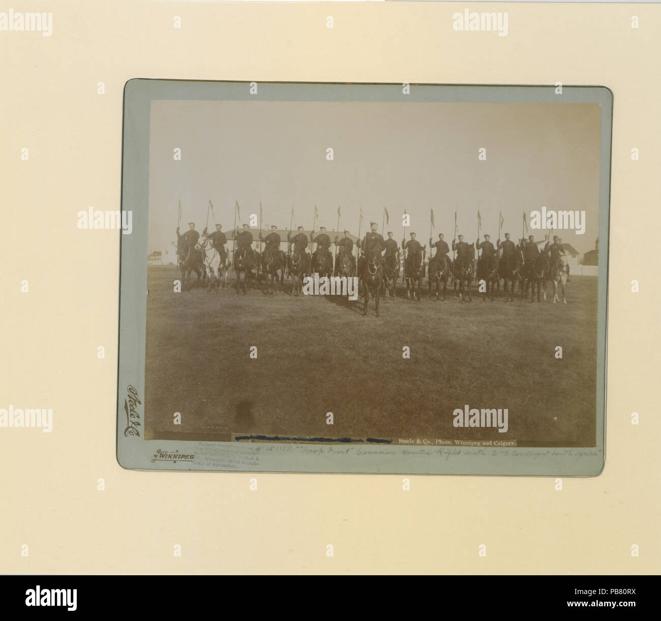 Canadian mounted rifles hi-res stock photography and images - Alamy